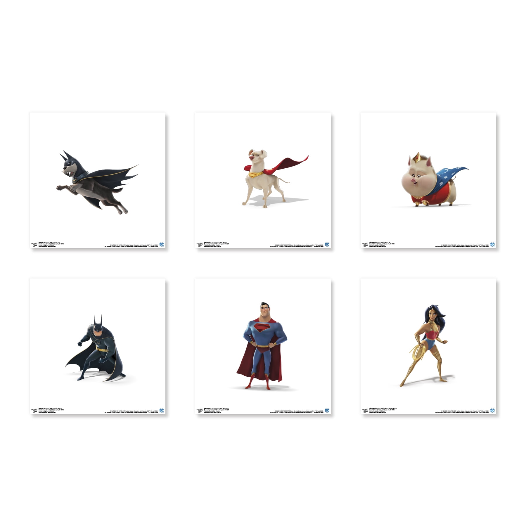 Gallery Pops DC Comics DC League of Super-Pets - Hero Pet Wall Art ...