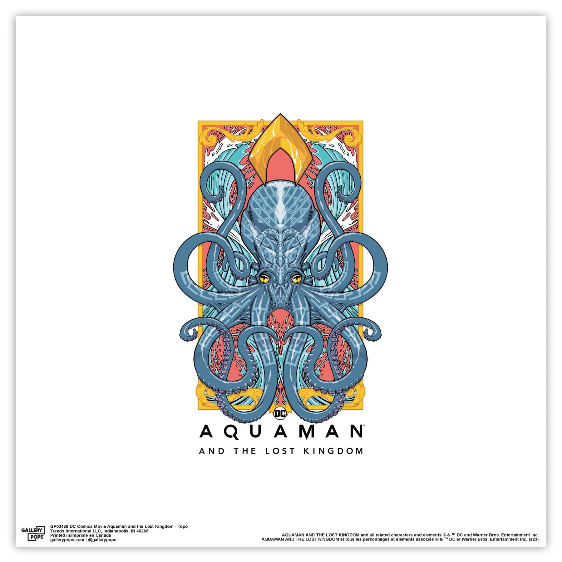 Gallery Pops DC Comics Movie Aquaman and the Lost Kingdom - Topo Wall ...