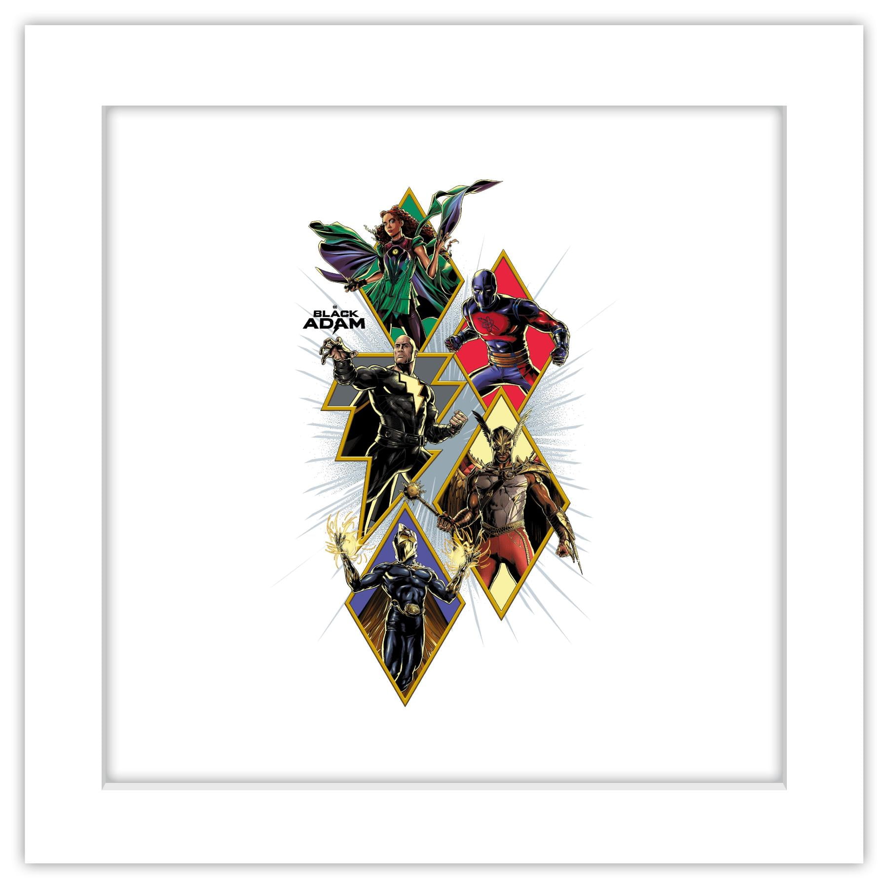 Gallery Pops DC Comics Movie Black Adam - Black Adam Geometric Graphic ...