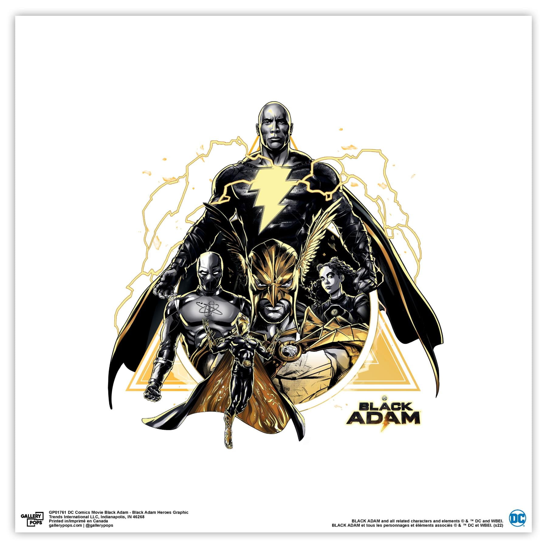 Gallery Pops DC Comics Movie Black Adam - Black Adam Heroes Graphic ...