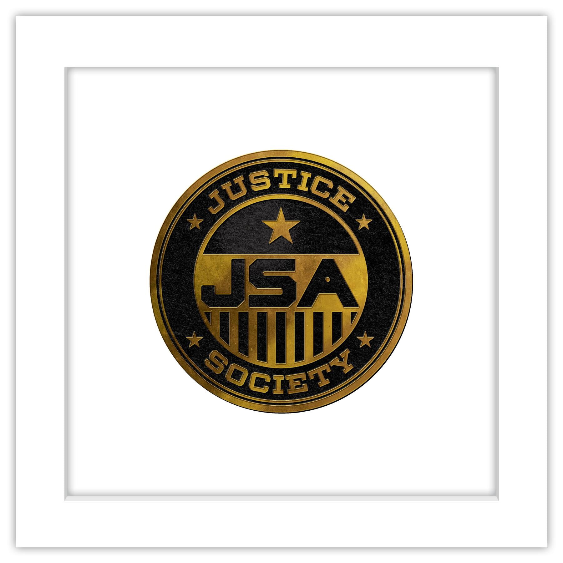 Gallery Pops DC Comics Movie Black Adam - Justice Society Emblem Wall ...