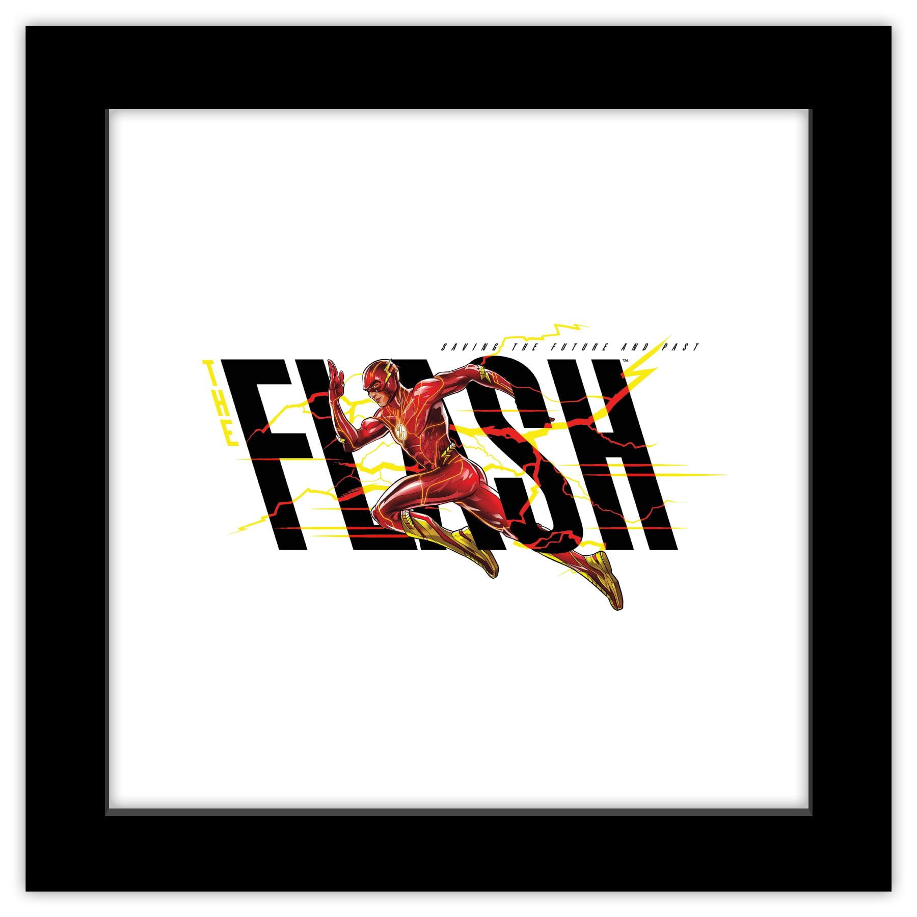 Gallery Pops DC Comics Movie The Flash - Flash Running Wall Art, Black ...
