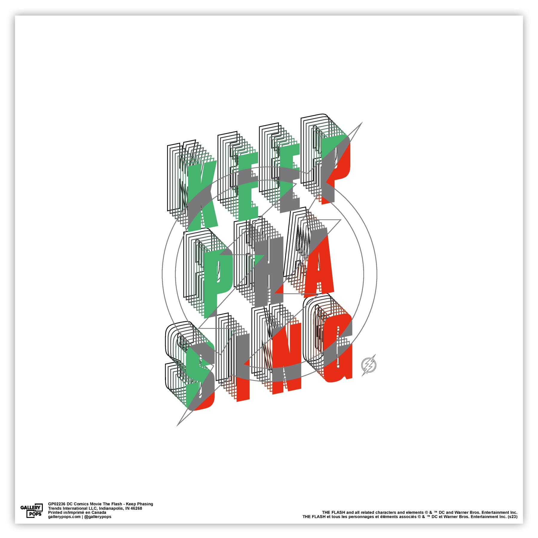 Gallery Pops DC Comics Movie The Flash - Keep Phasing Wall Art ...