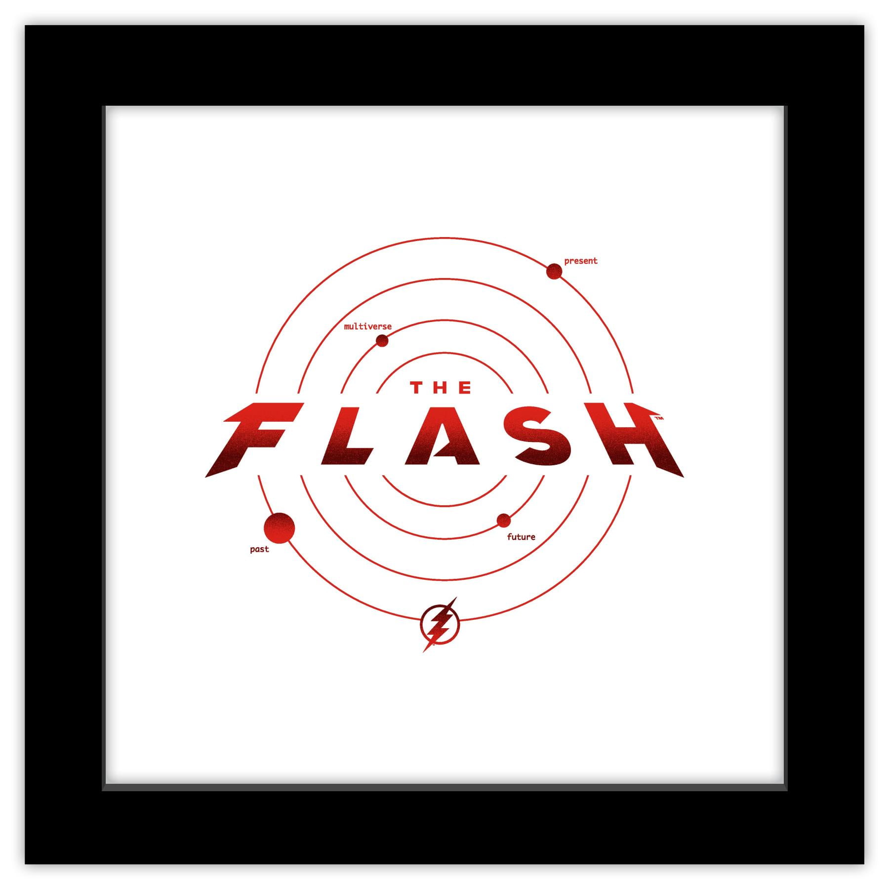 Gallery Pops DC Comics Movie The Flash - Ringed Graphic Wall Art, Black ...