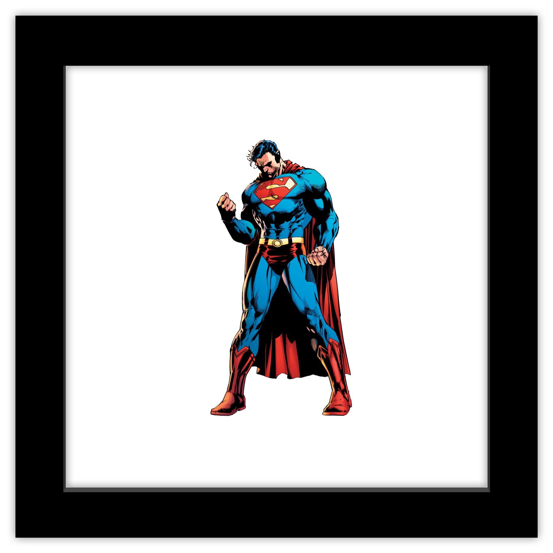 Gallery Pops DC Comics Superman - Legendary Hero Wall Art, Black Framed ...