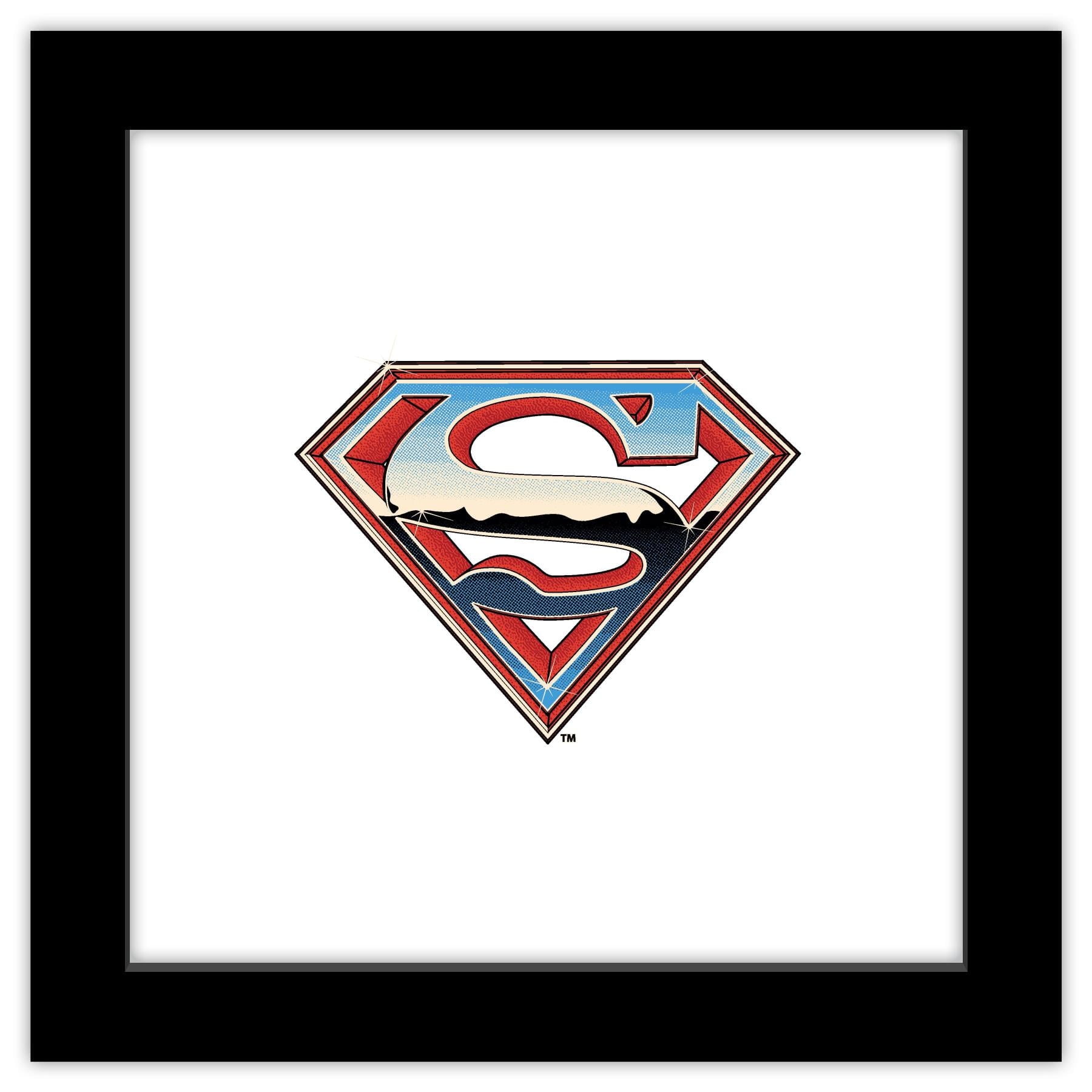 Gallery Pops DC Comics Superman - Man of Steel S-Shield Icon Wall Art ...