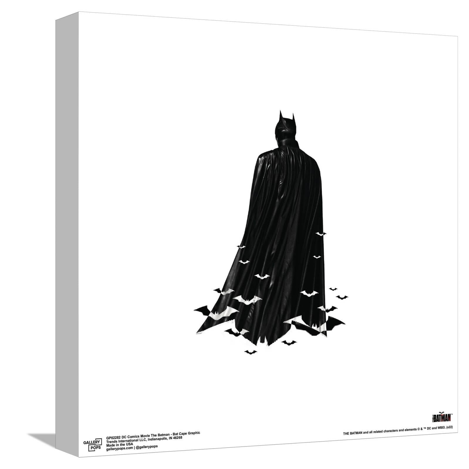 Gallery Pops DC Comics The Batman - Bat Cape Graphic Canvas Wall Art ...