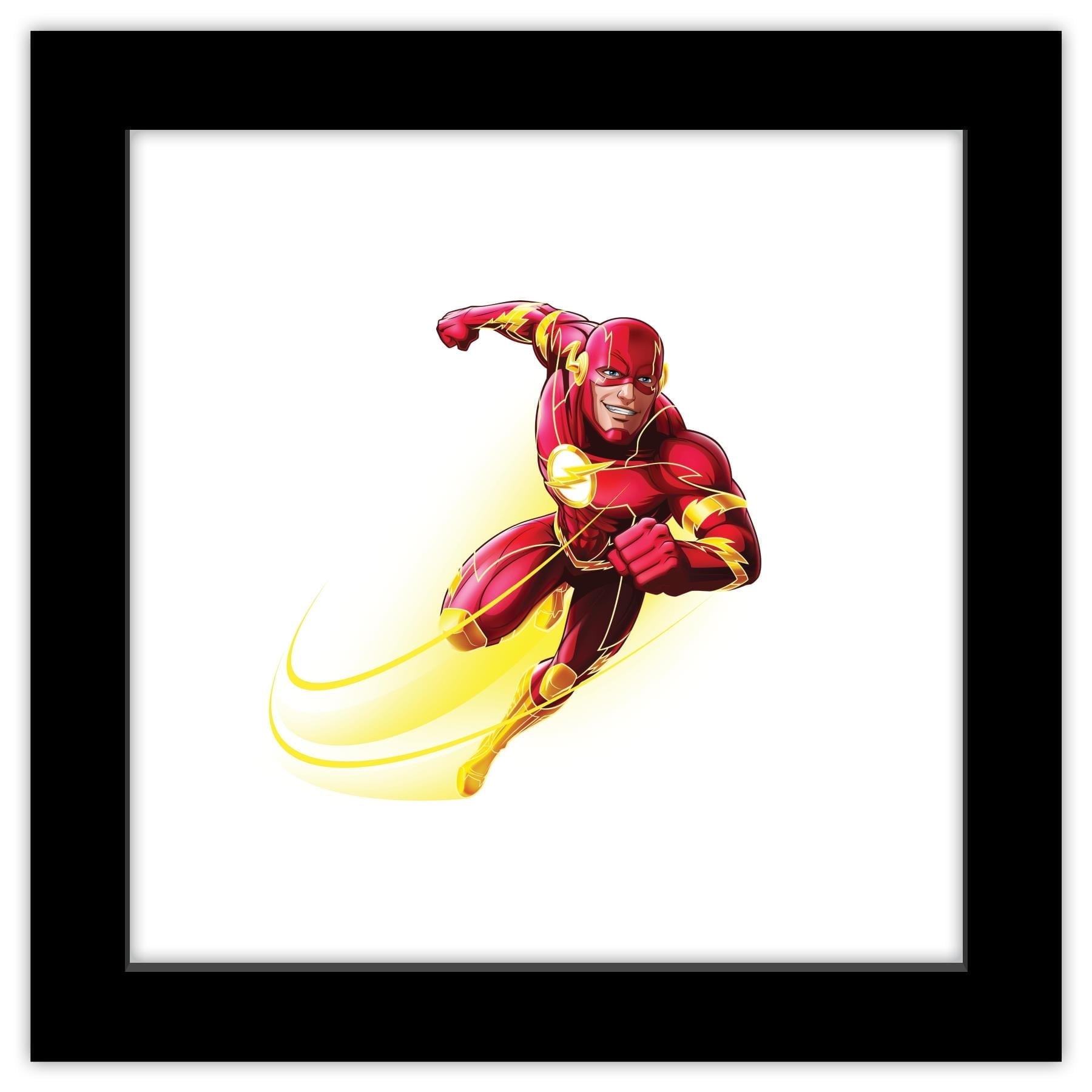 Gallery Pops DC Comics The Flash - Fastest Man Alive Wall Art, Black ...