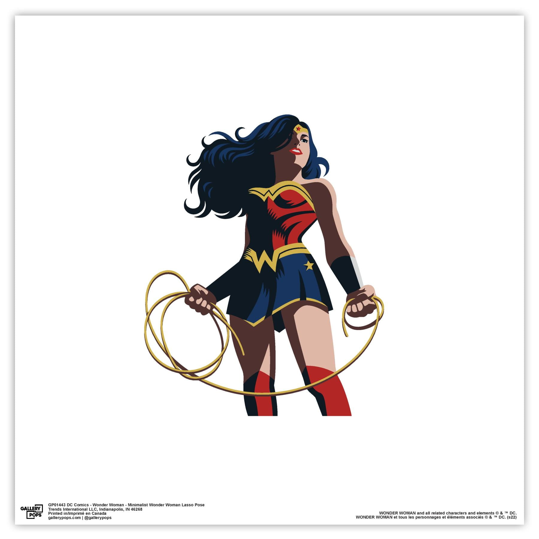 Gallery Pops DC Comics Wonder Woman - Minimalist Wonder Woman Lasso ...