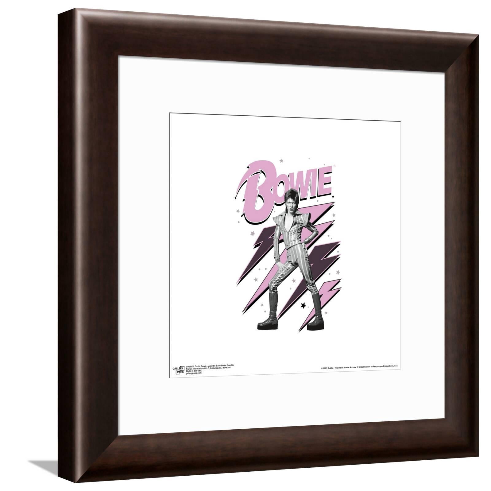 Gallery Pops® David Bowie - Aladdin Sane Bolts Graphic Canvas Wall Art ...