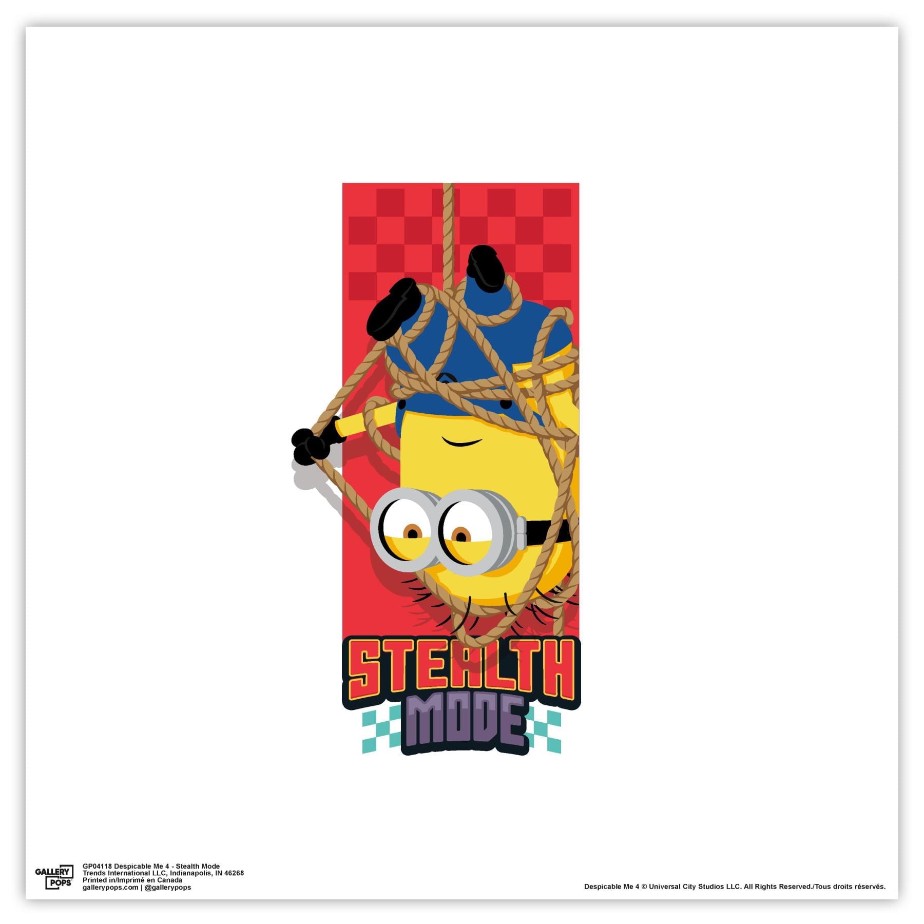 Gallery Pops Despicable Me 4 - Stealth Mode Wall Art, Unframed Version ...