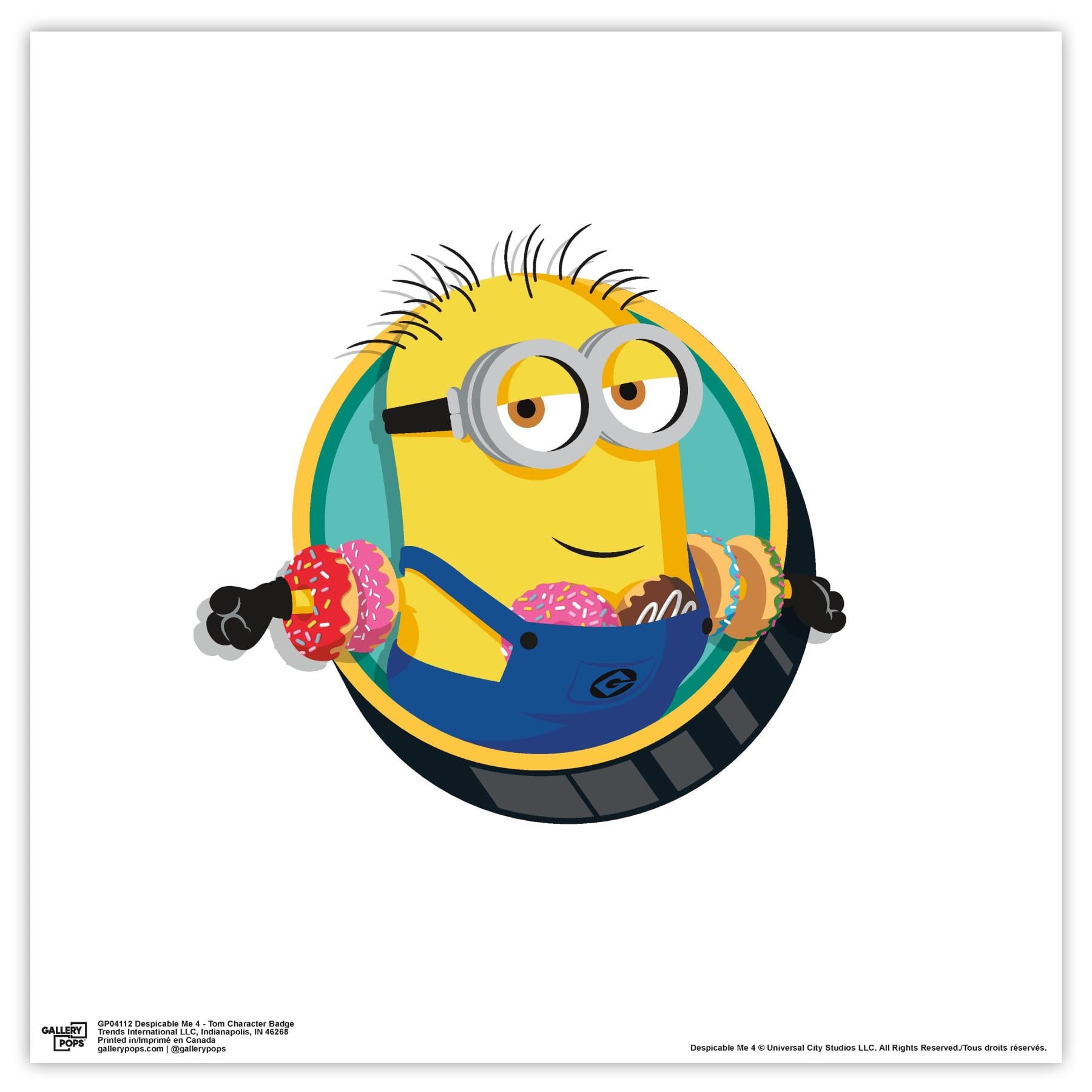 Gallery Pops Despicable Me 4 - Tom Character Badge Wall Art, Unframed ...