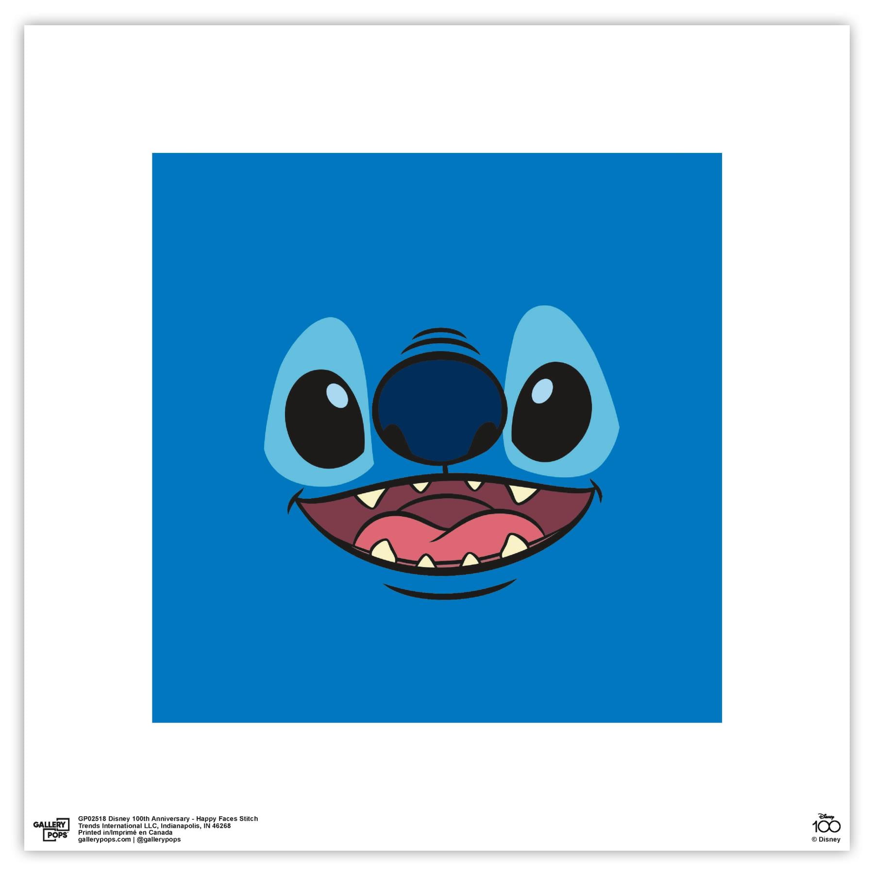 Gallery Pops Disney 100th Anniversary - Happy Faces Stitch Wall Art ...