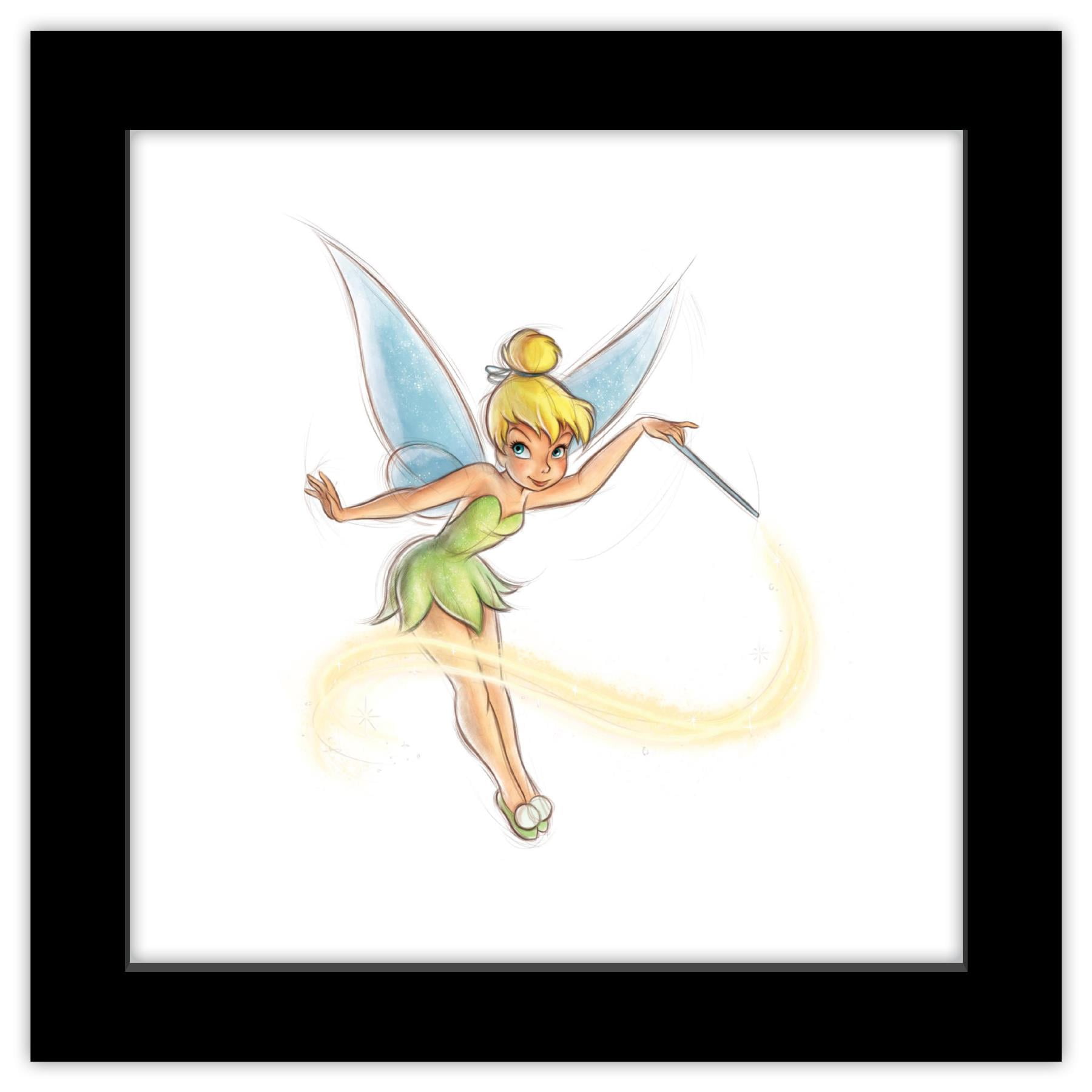 Gallery Pops Disney 100th Anniversary - Sketch Tinker Bell Wall Art ...