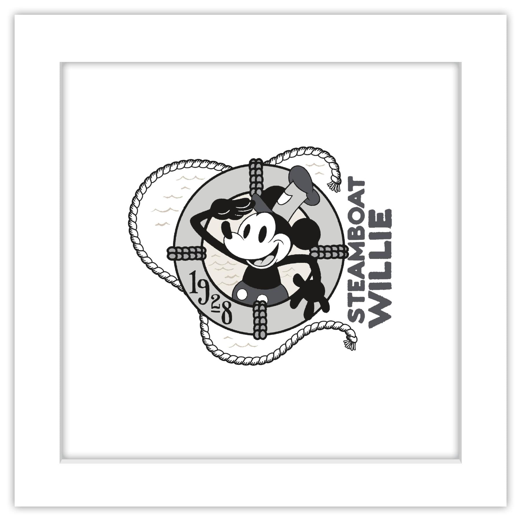 Gallery Pops Disney 100th Anniversary - Steamboat Willie Wall Art ...