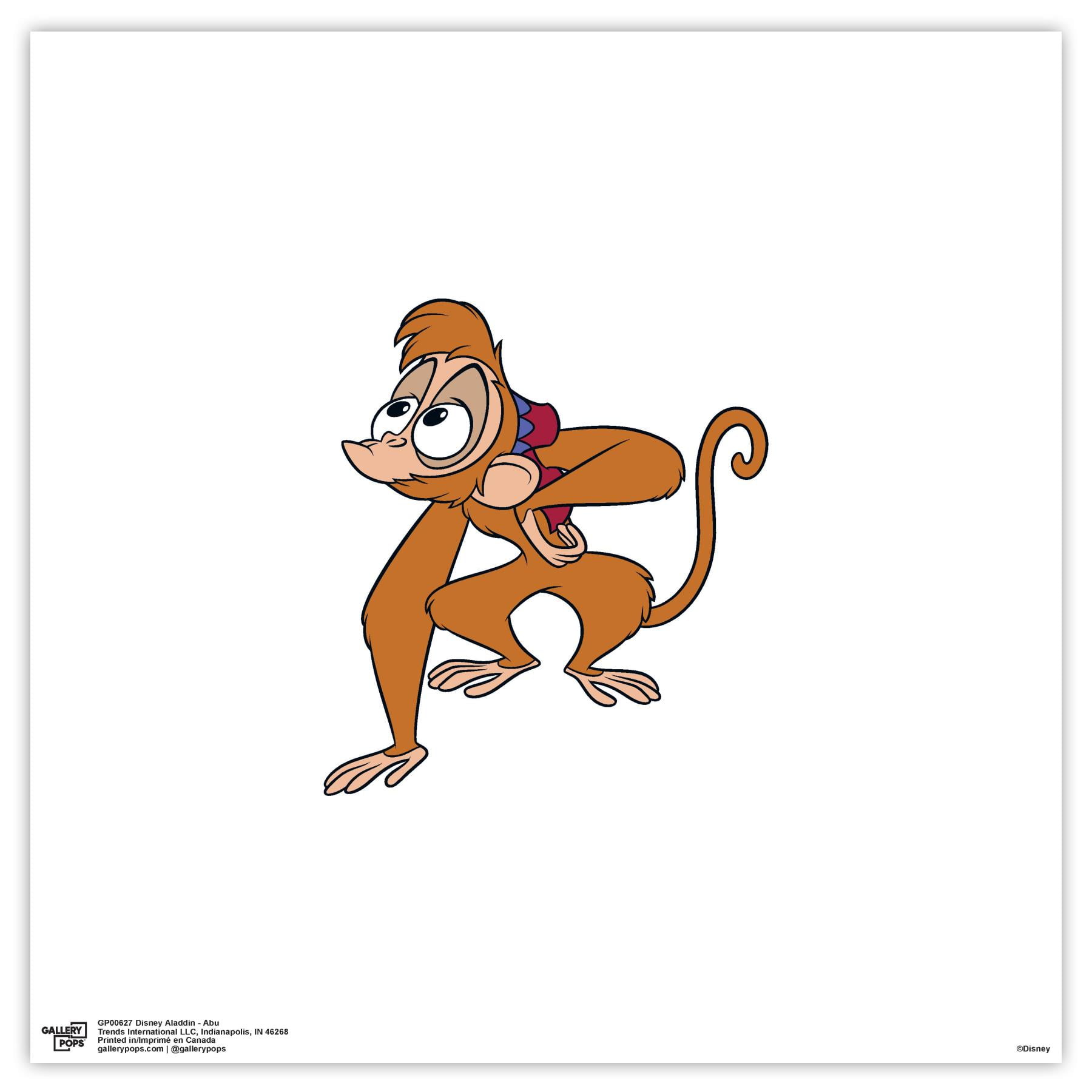Gallery Pops Disney Aladdin - Abu Wall Art, Unframed Version, 12" x 12 ...
