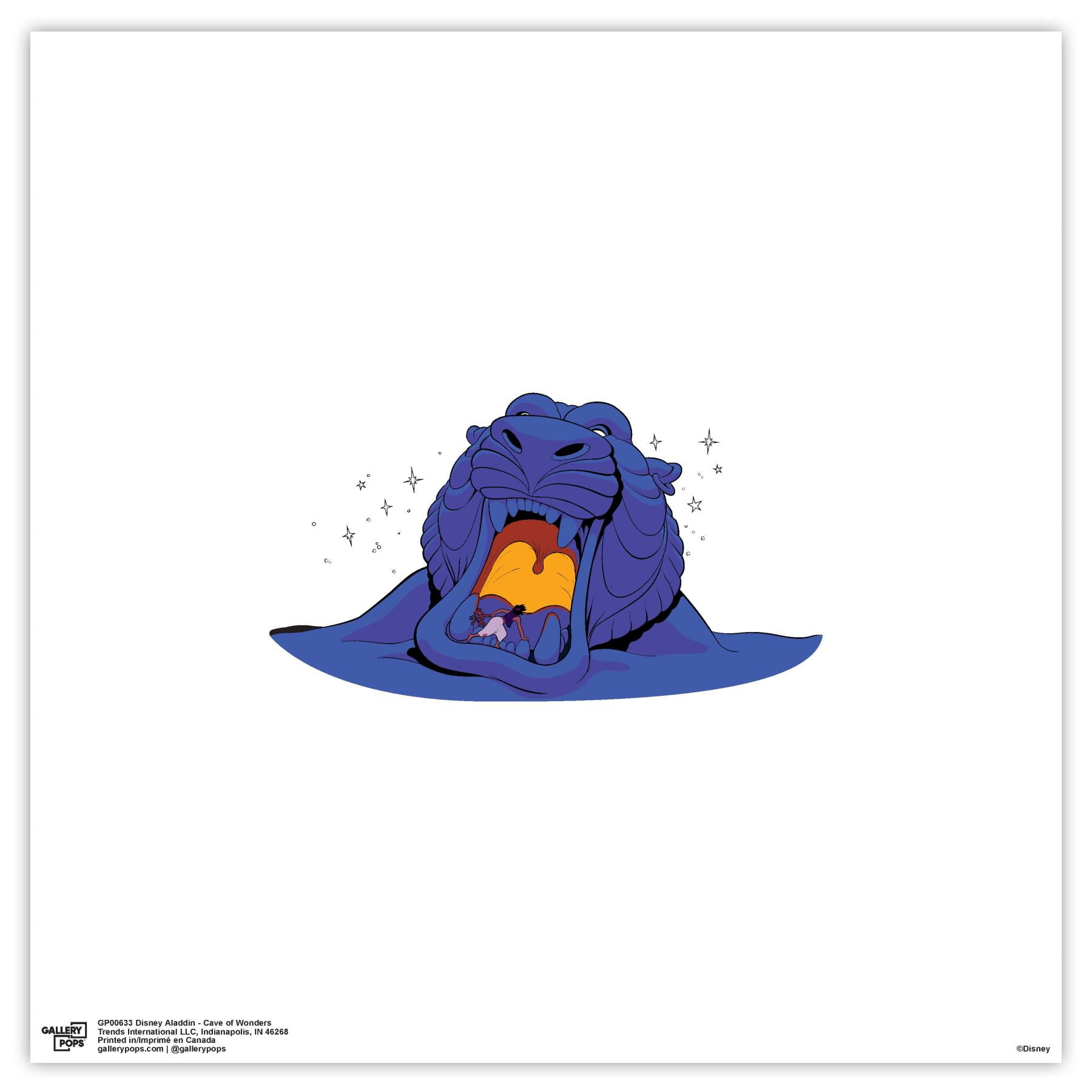 Gallery Pops Disney Aladdin - Cave of Wonders Wall Art, Unframed ...