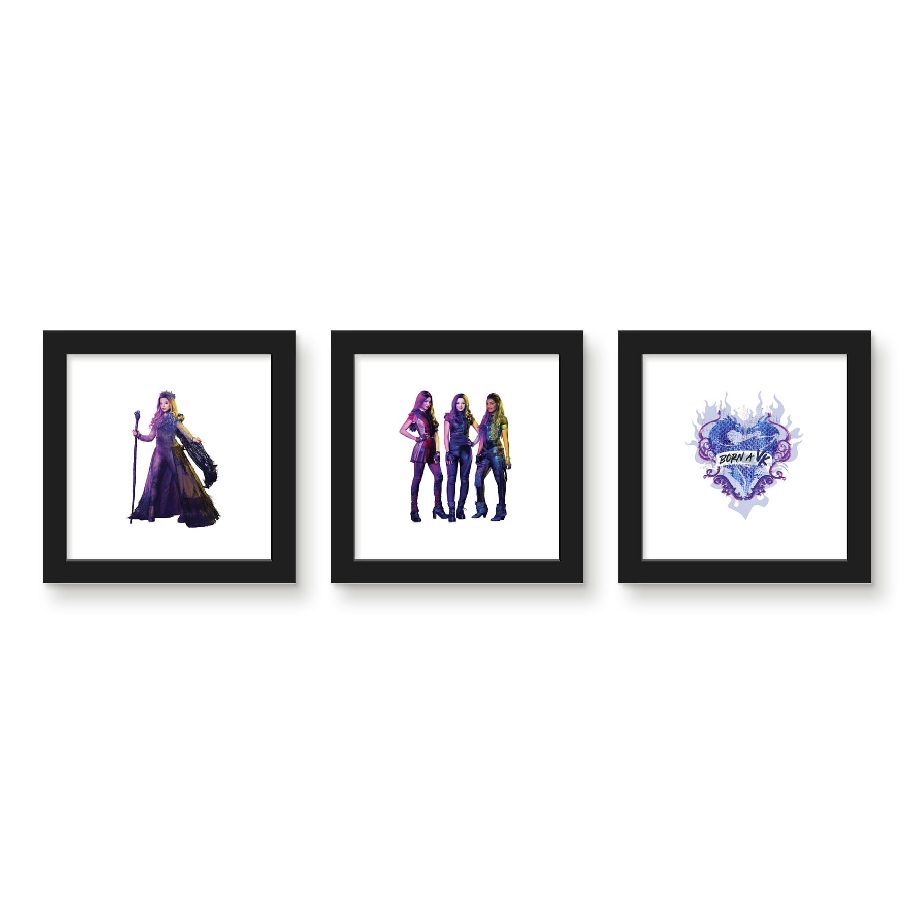 Gallery Pops Disney Descendants 3 - Born a VK Wall Art Bundle (3-Pack ...