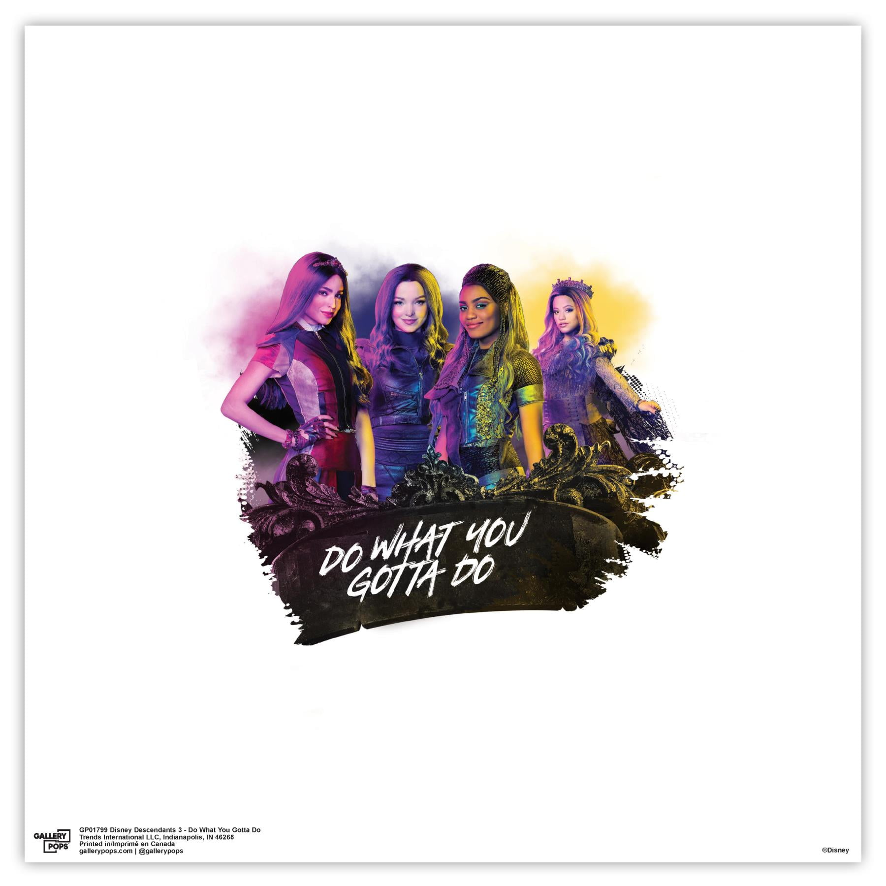 Gallery Pops Disney Descendants 3 - Do What You Gotta Do Wall Art ...