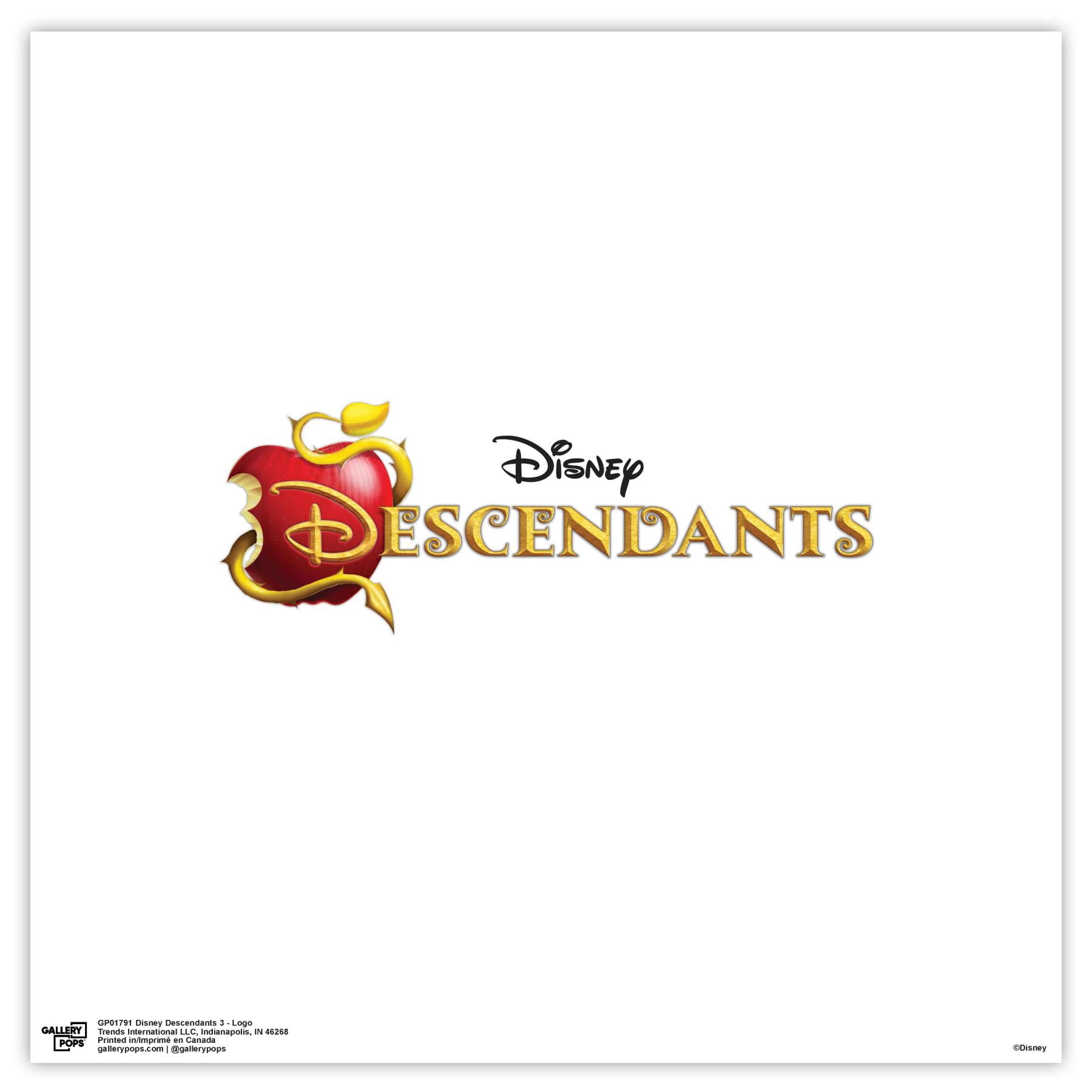 Gallery Pops Disney Descendants 3 - Logo Wall Art, Unframed Version, 12 ...