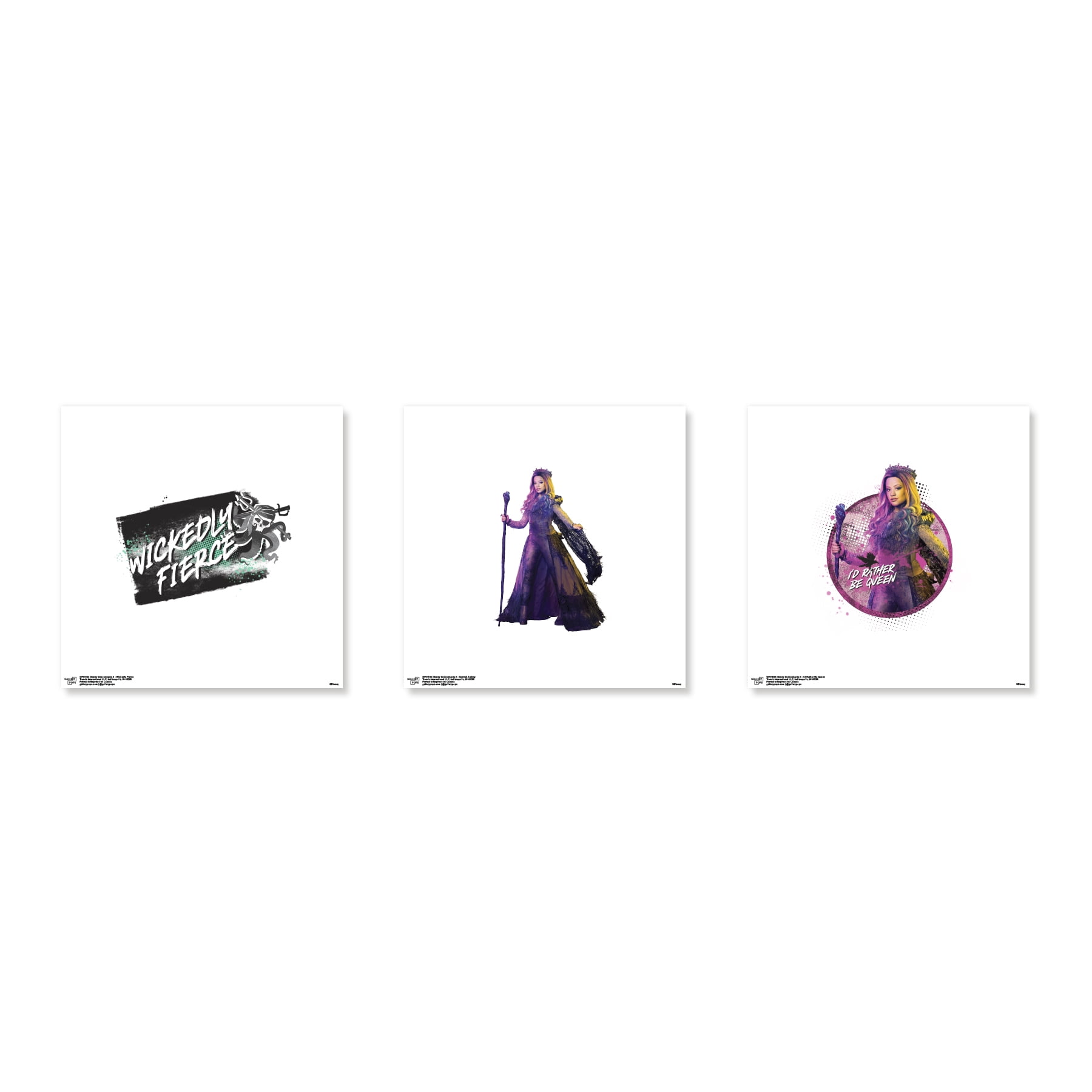 Gallery Pops Disney Descendants 3 - Princess Audrey Wall Art Bundle (3 ...