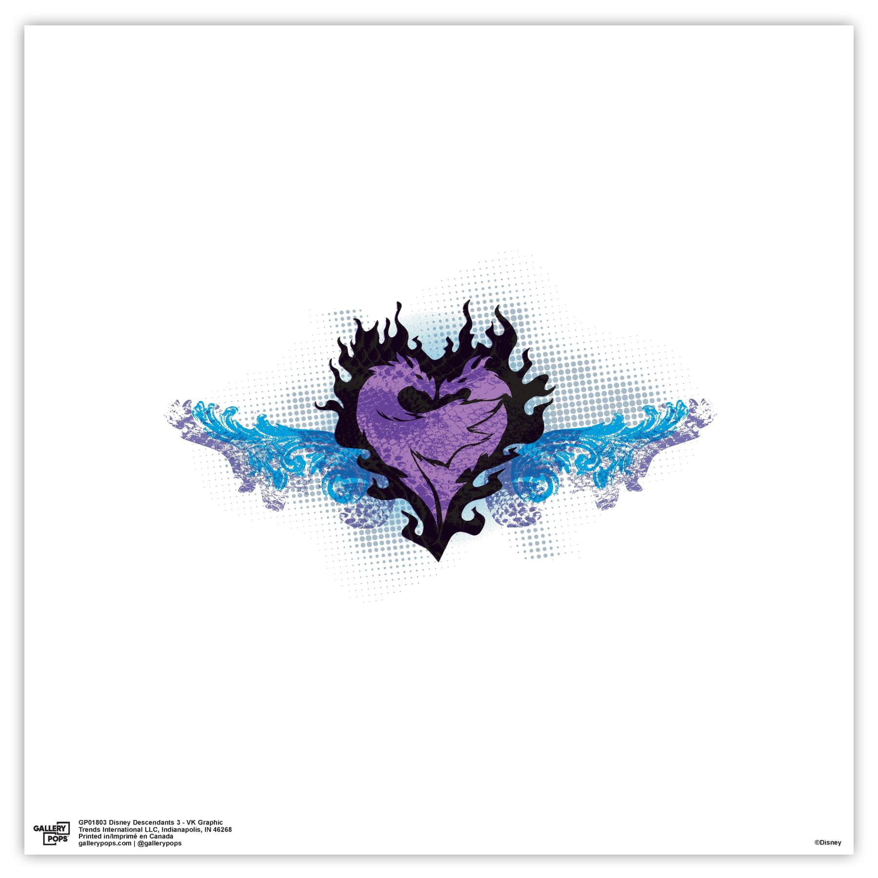 Gallery Pops Disney Descendants 3 - VK Graphic Wall Art, Unframed ...