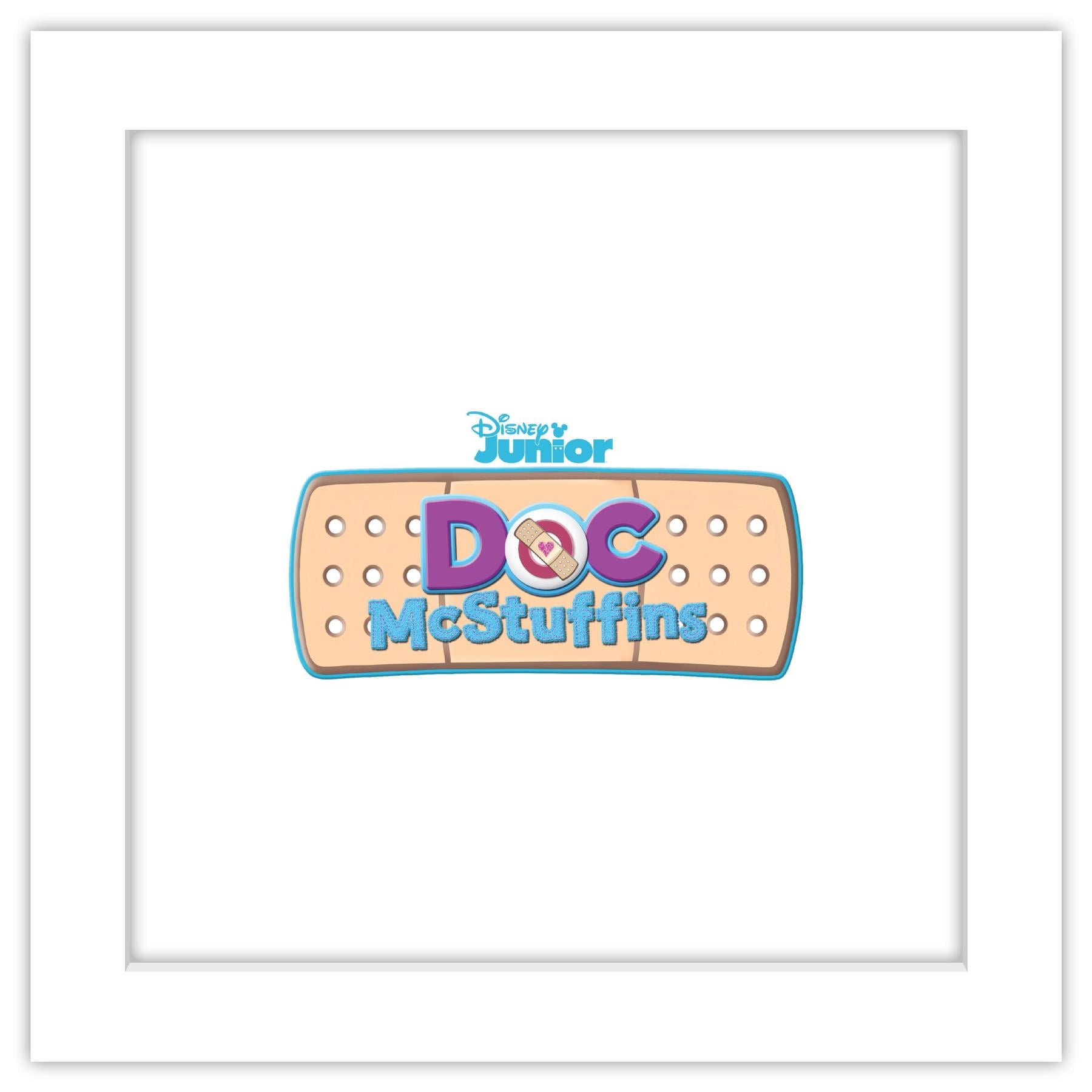 Gallery Pops Disney Doc McStuffins - Logo Wall Art, White Framed ...