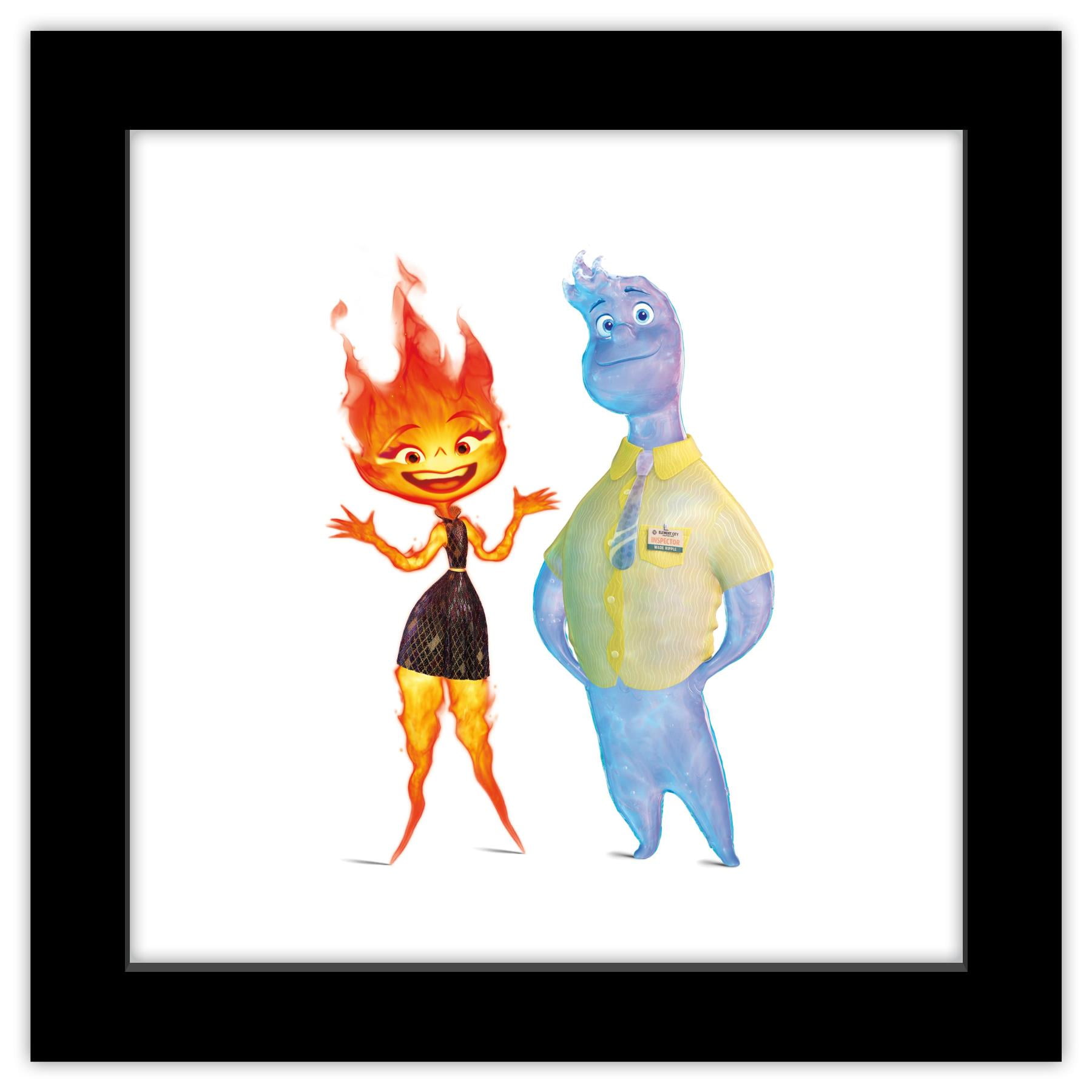 Gallery Pops Disney Elemental - Ember Lumen and Wade Ripple Wall Art ...