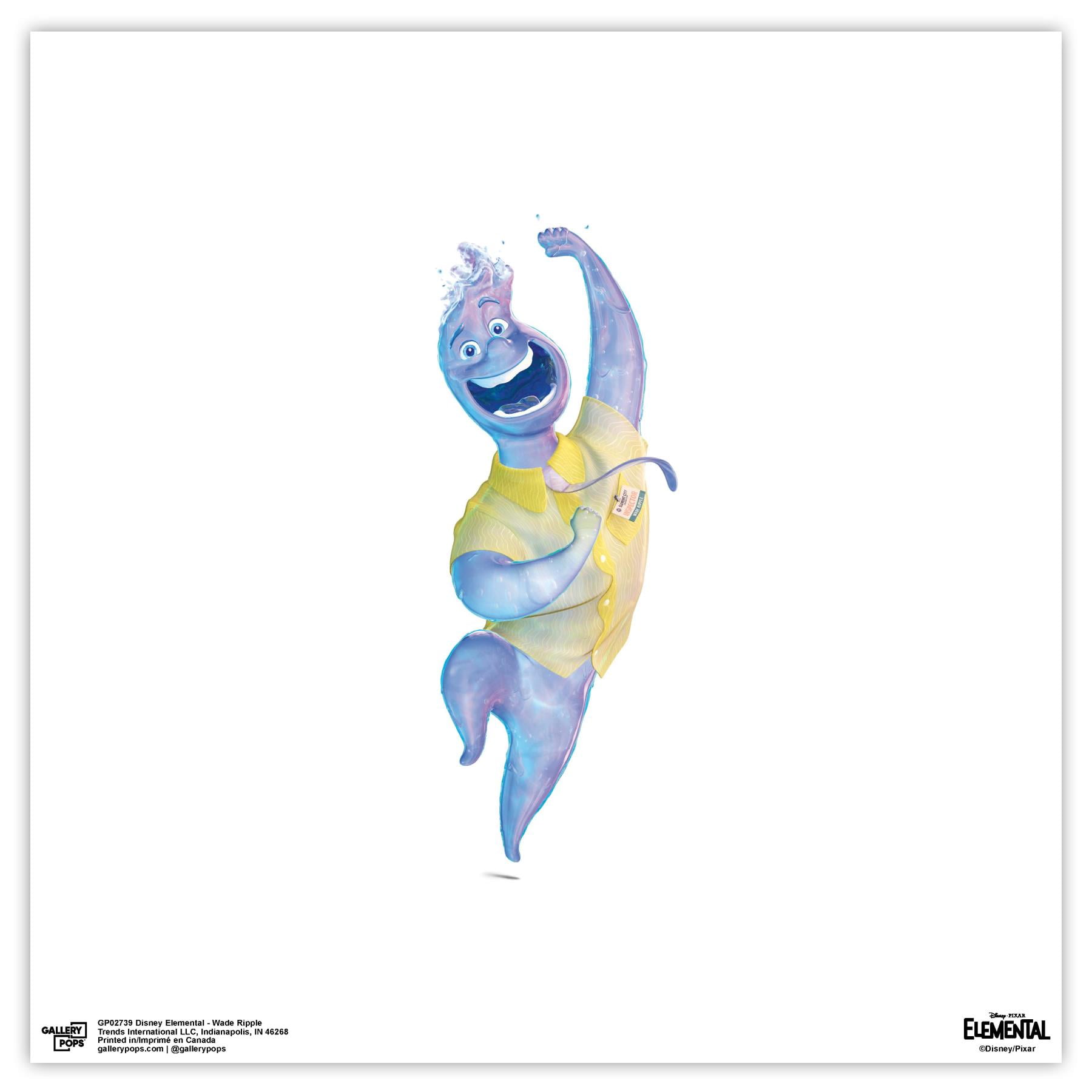 Gallery Pops Disney Elemental - Wade Ripple Wall Art, Unframed Version ...