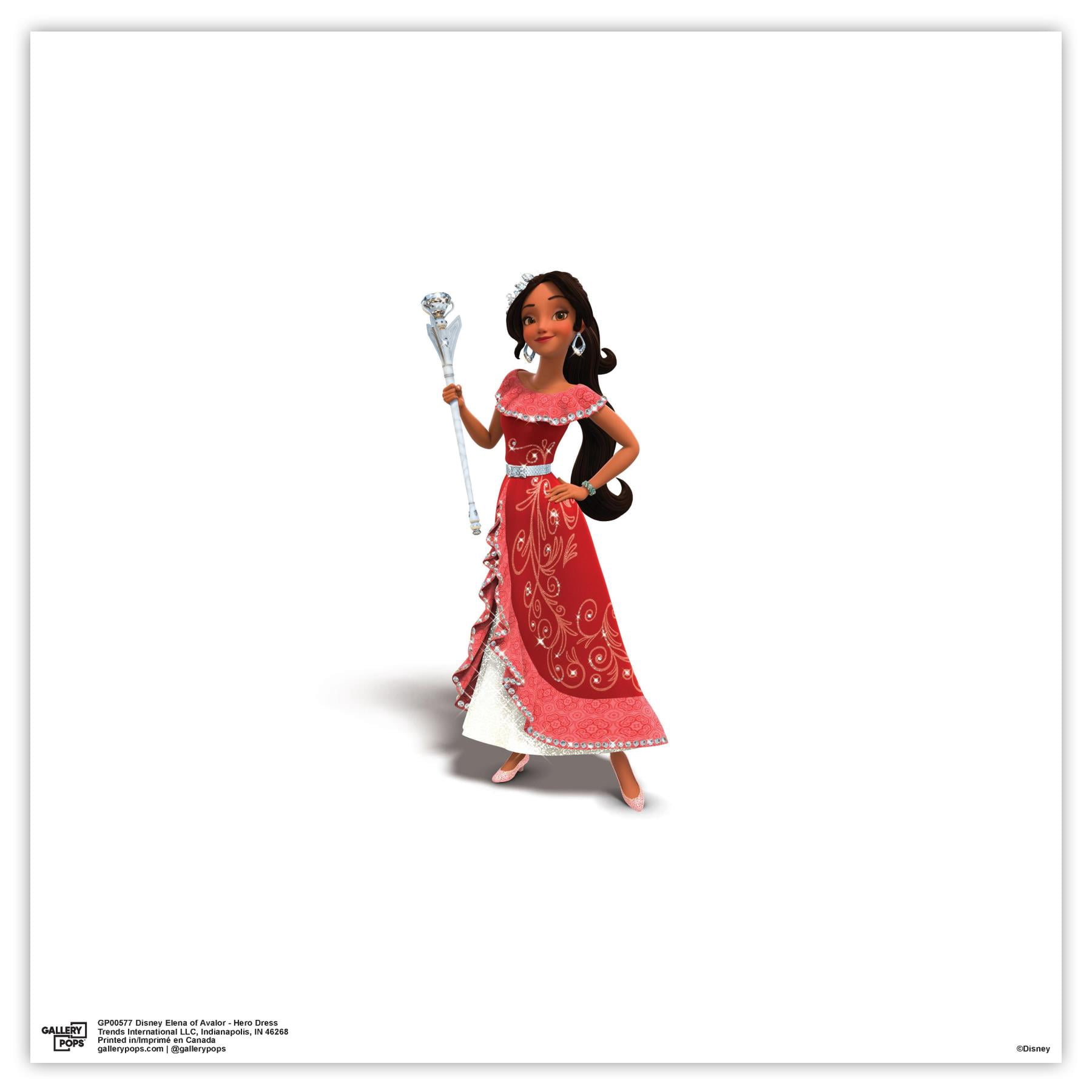 Gallery Pops Disney Elena of Avalor - Hero Dress Wall Art, Unframed ...