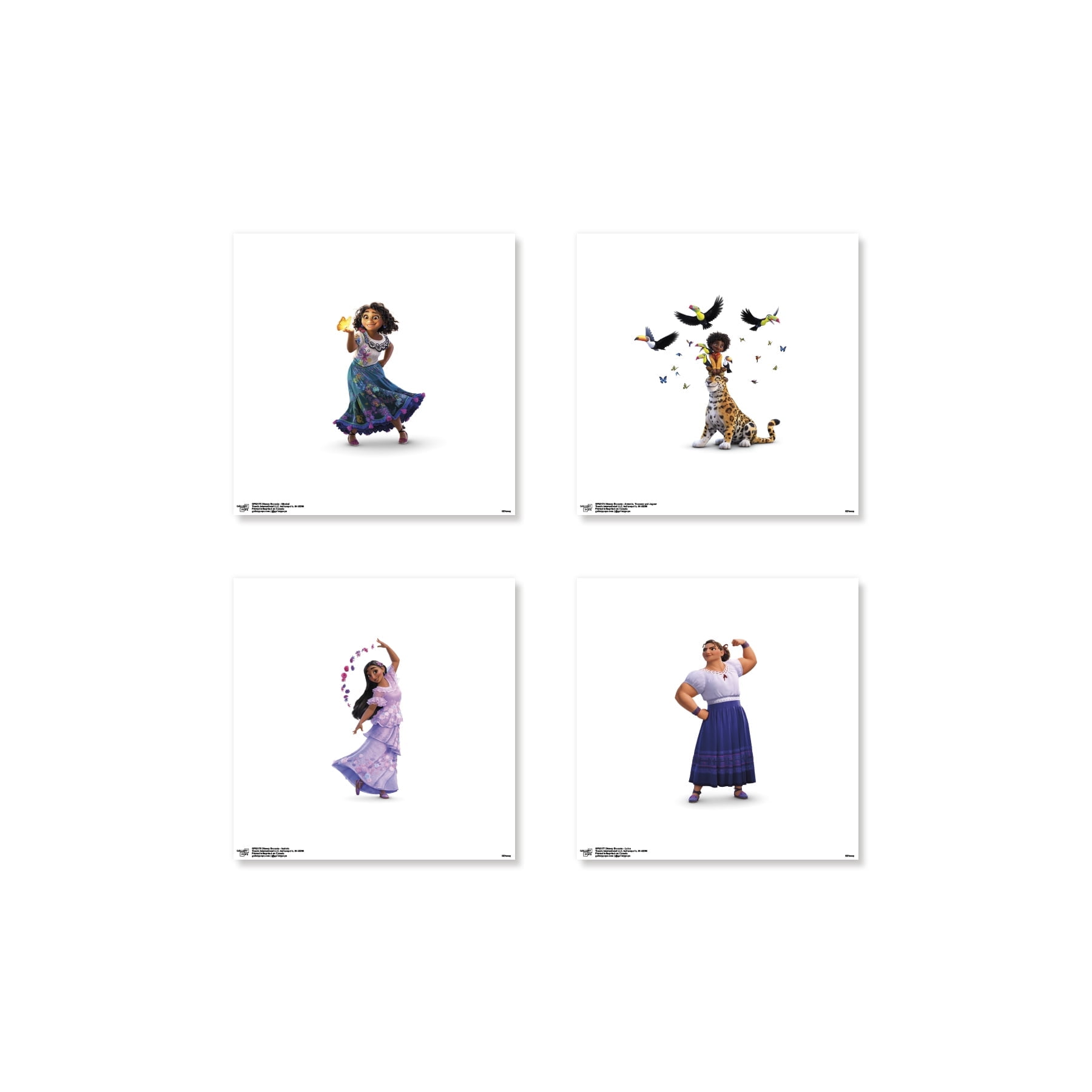 Gallery Pops Disney Encanto - Characters Wall Art Bundle (4-Pack ...