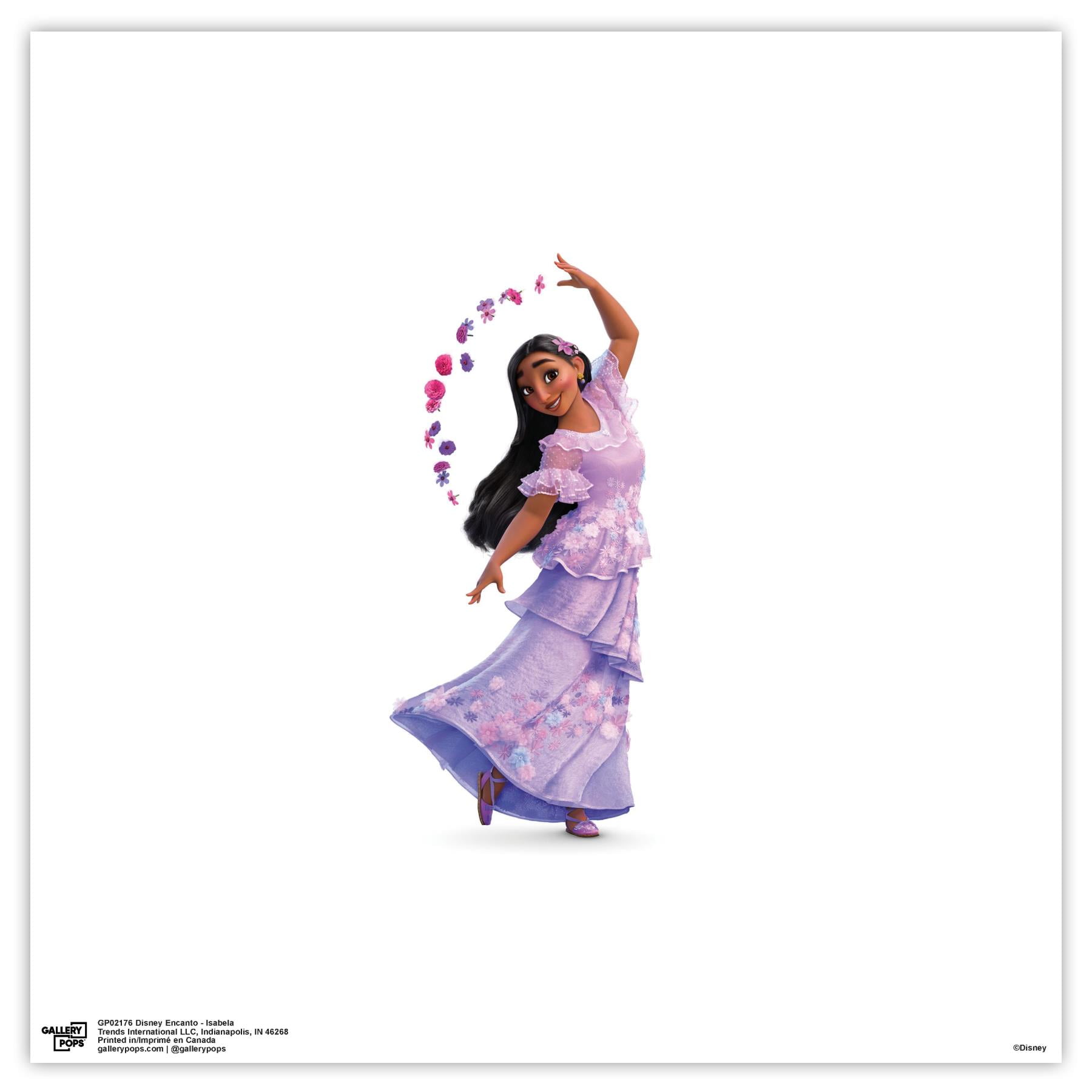Gallery Pops Disney Encanto - Isabela Wall Art, Unframed Version, 12" x ...