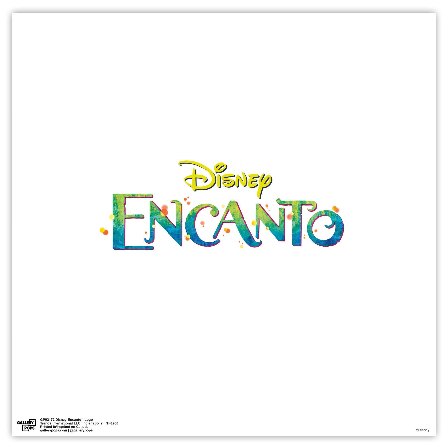 Gallery Pops Disney Encanto - Logo Wall Art, Unframed Version, 12" x 12 ...