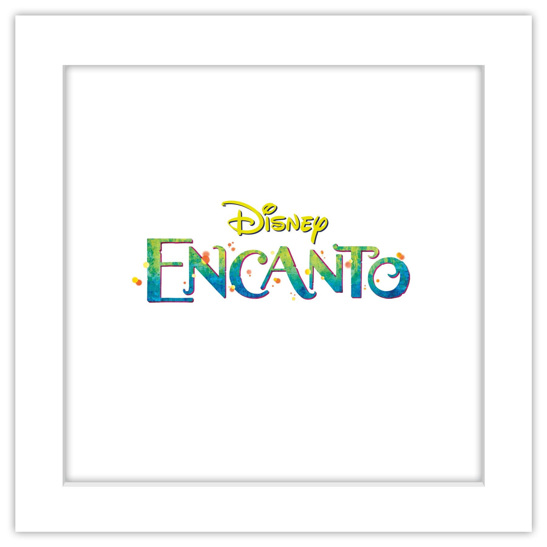 Gallery Pops Disney Encanto - Logo Wall Art, White Framed Version, 12 ...