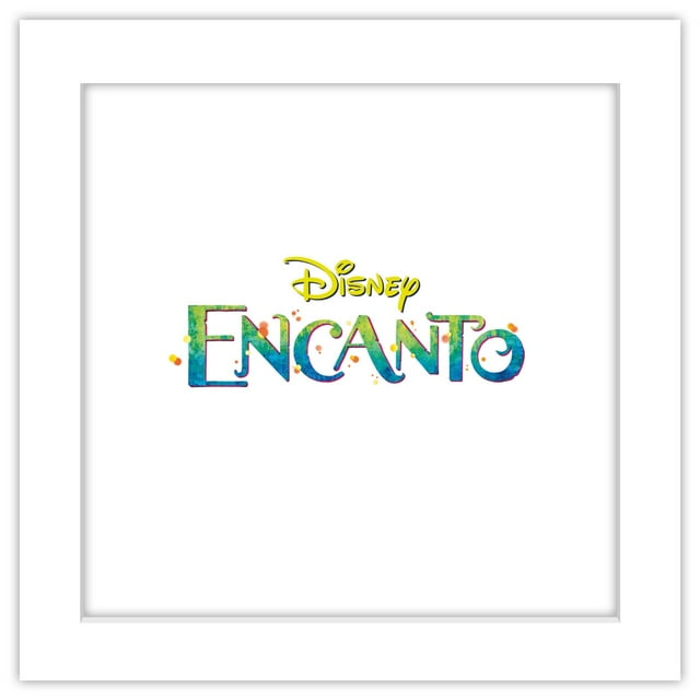 Gallery Pops Disney Encanto - Logo Wall Art, White Framed Version, 12 ...