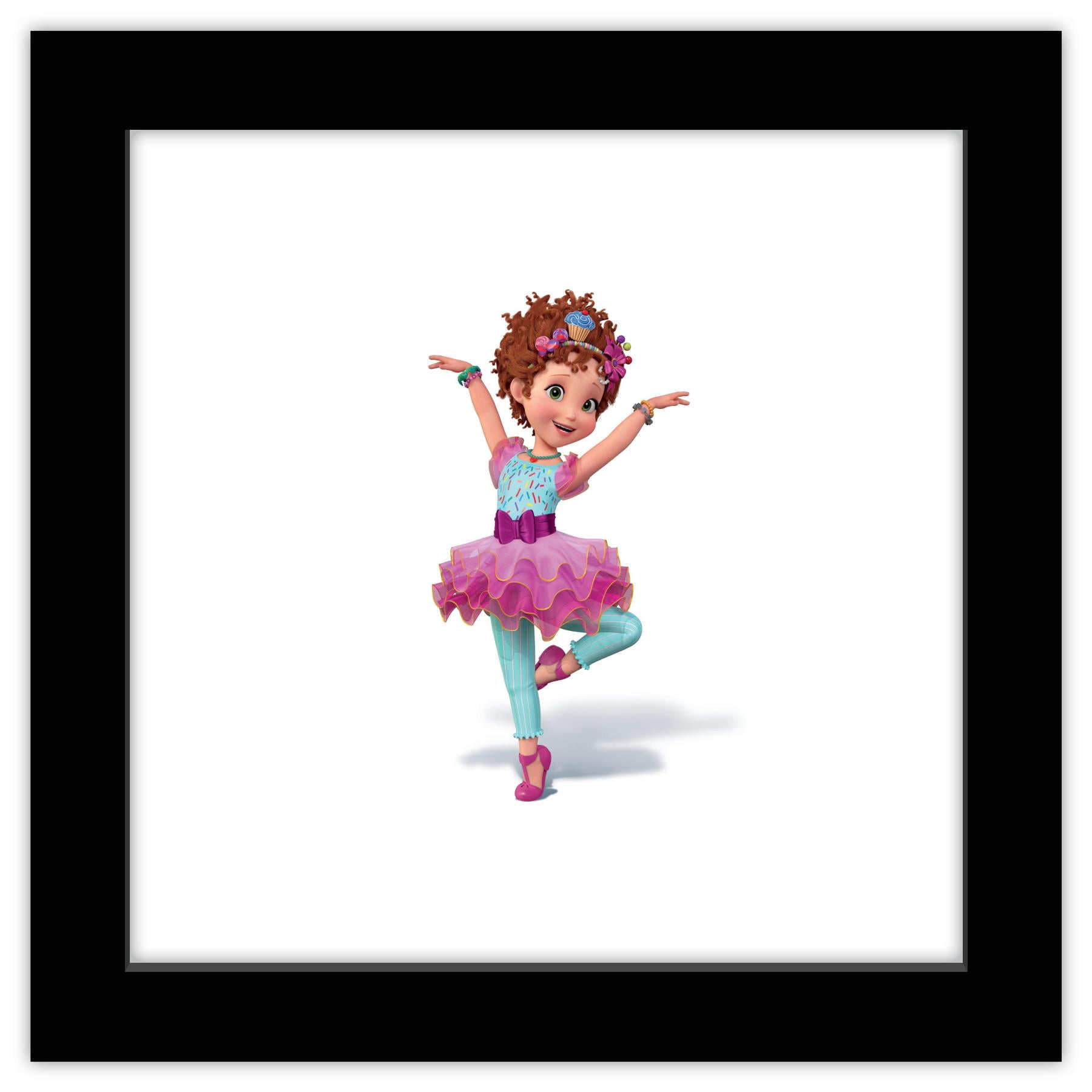 Gallery Pops Disney Fancy Nancy - Dancing Nancy Wall Art, Black Framed ...