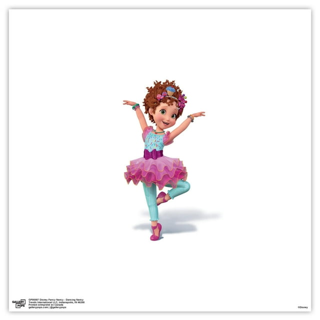 Gallery Pops Disney Fancy Nancy - Dancing Nancy Wall Art, Unframed ...