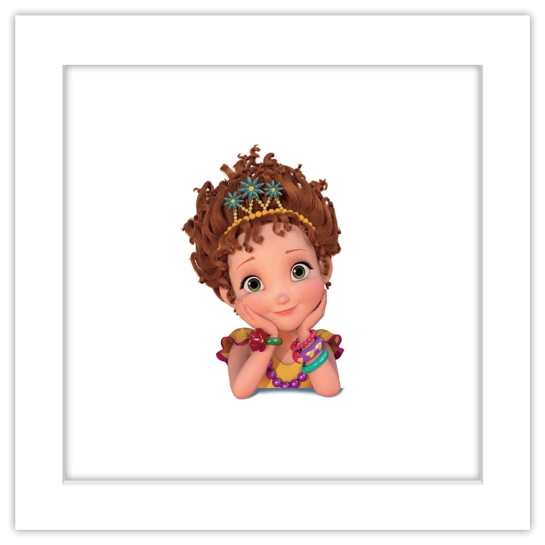 Gallery Pops Disney Fancy Nancy - Nancy Clancy Wall Art, White Framed ...