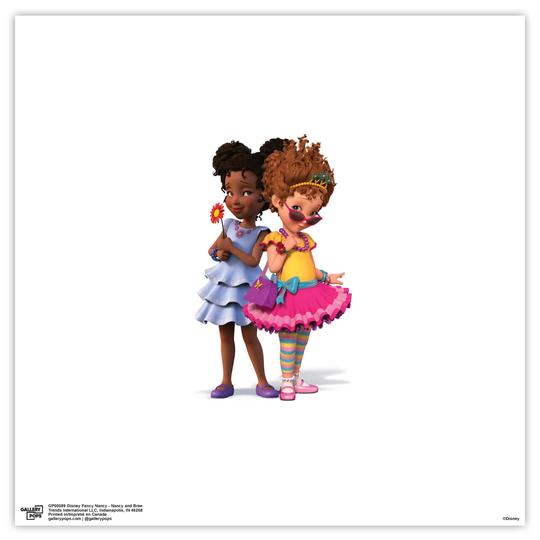 Gallery Pops Disney Fancy Nancy - Nancy and Bree Wall Art, Unframed ...