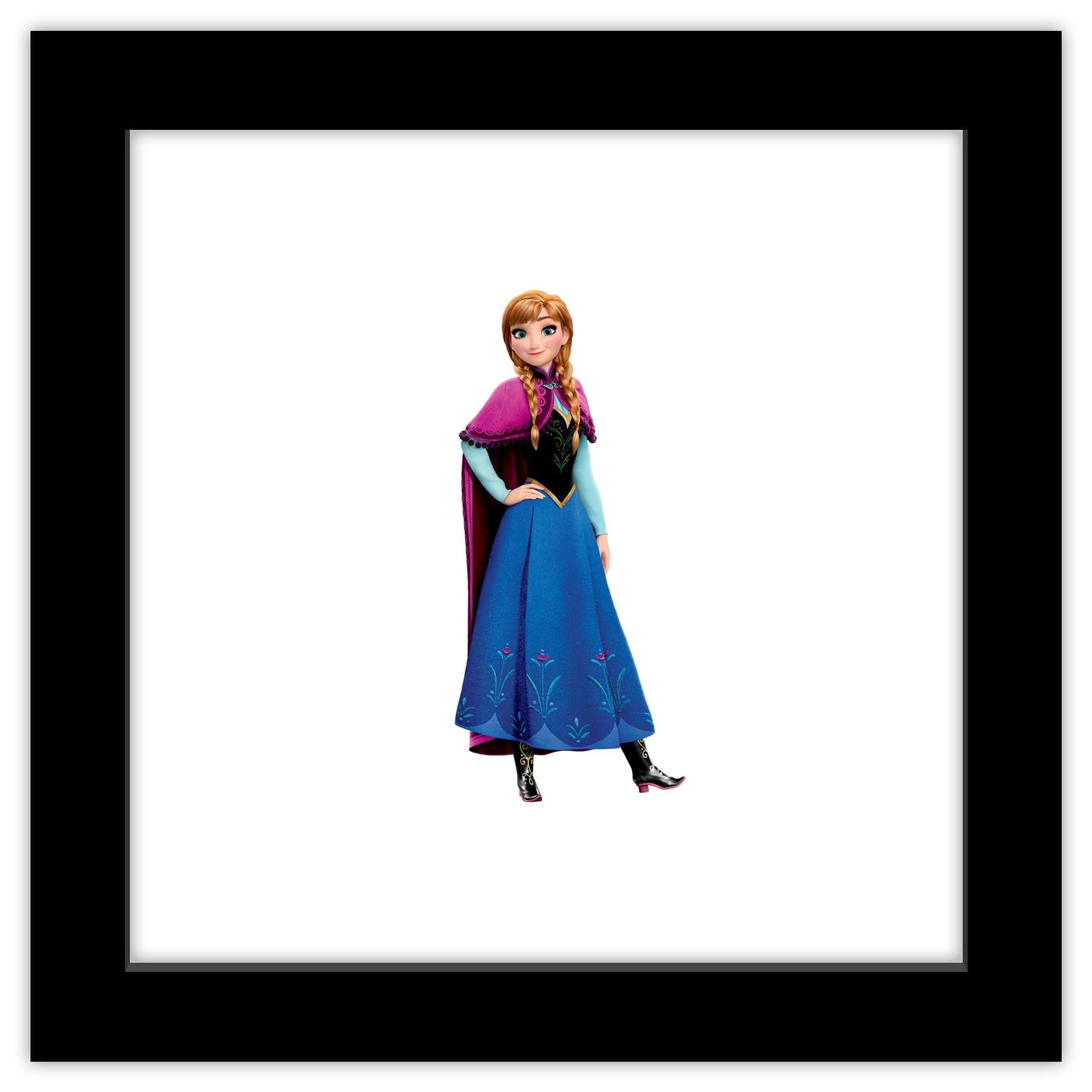 Gallery Pops Disney Frozen - Anna Original Dress With Cape Wall Art ...
