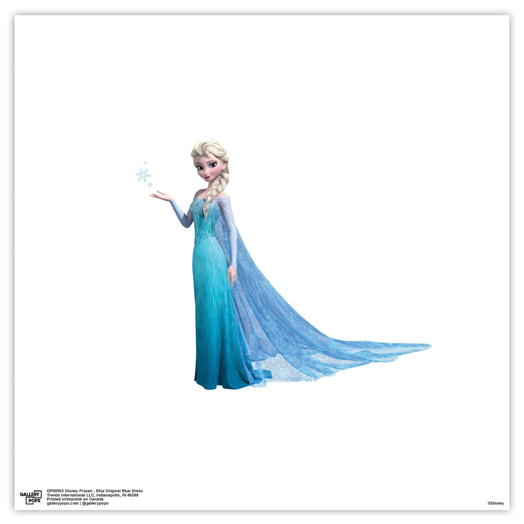 Gallery Pops Disney Frozen - Elsa Original Blue Dress Wall Art ...