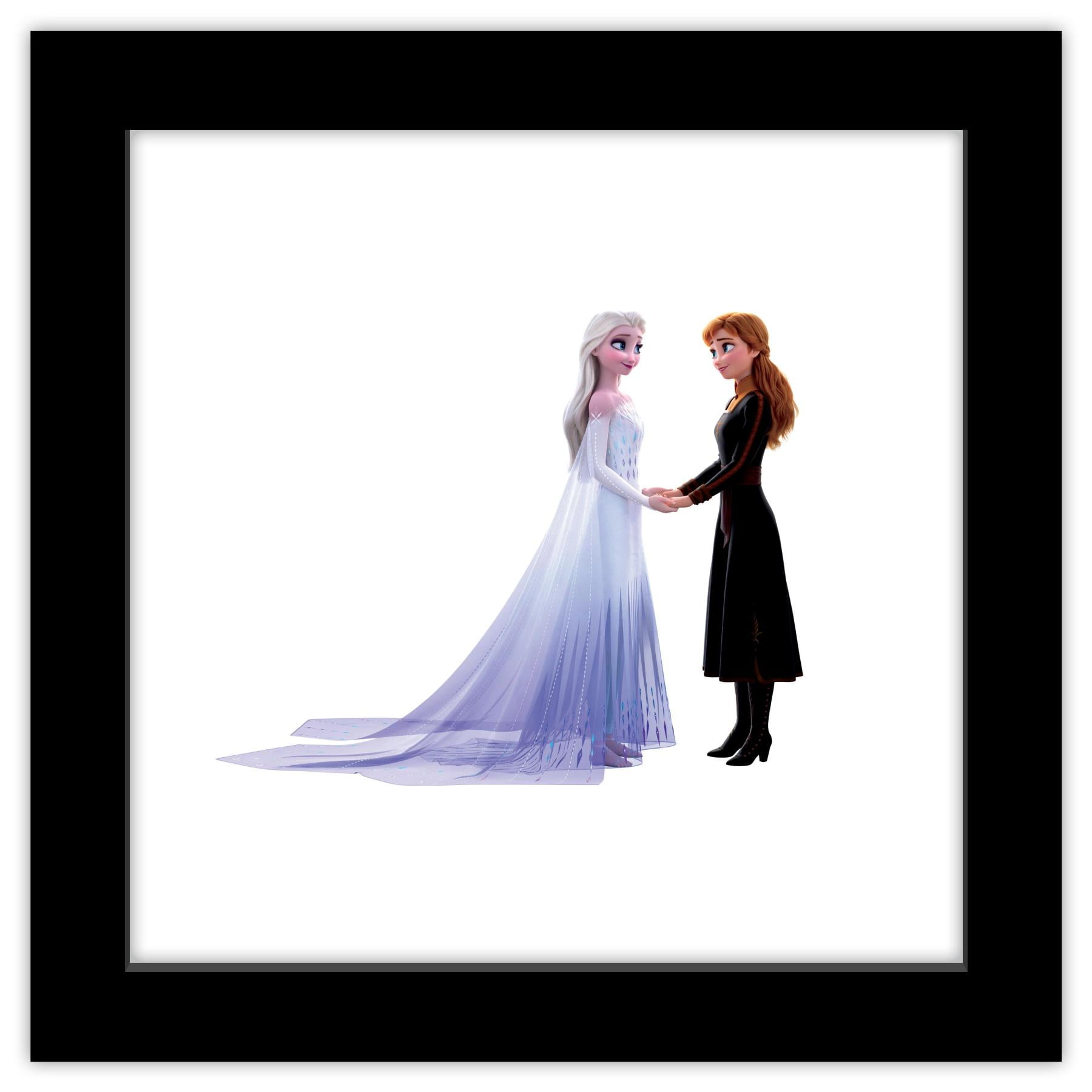 Gallery Pops Disney Frozen - Elsa and Anna Holding Hands Wall Art ...