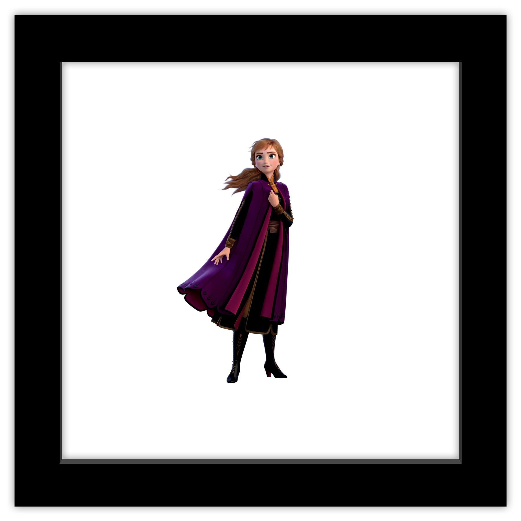 Gallery Pops Disney Frozen II - Anna Travel Dress Wall Art, Black ...
