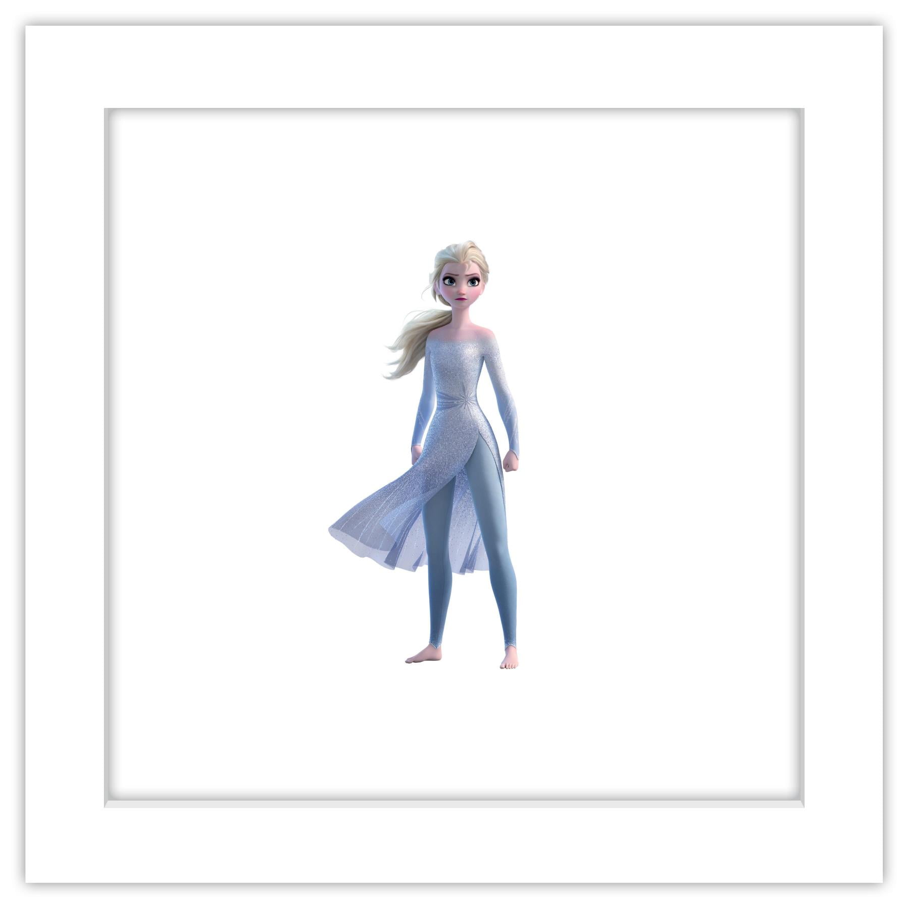 Gallery Pops Disney Frozen II - Elsa Dark Sea Dress Wall Art, White ...