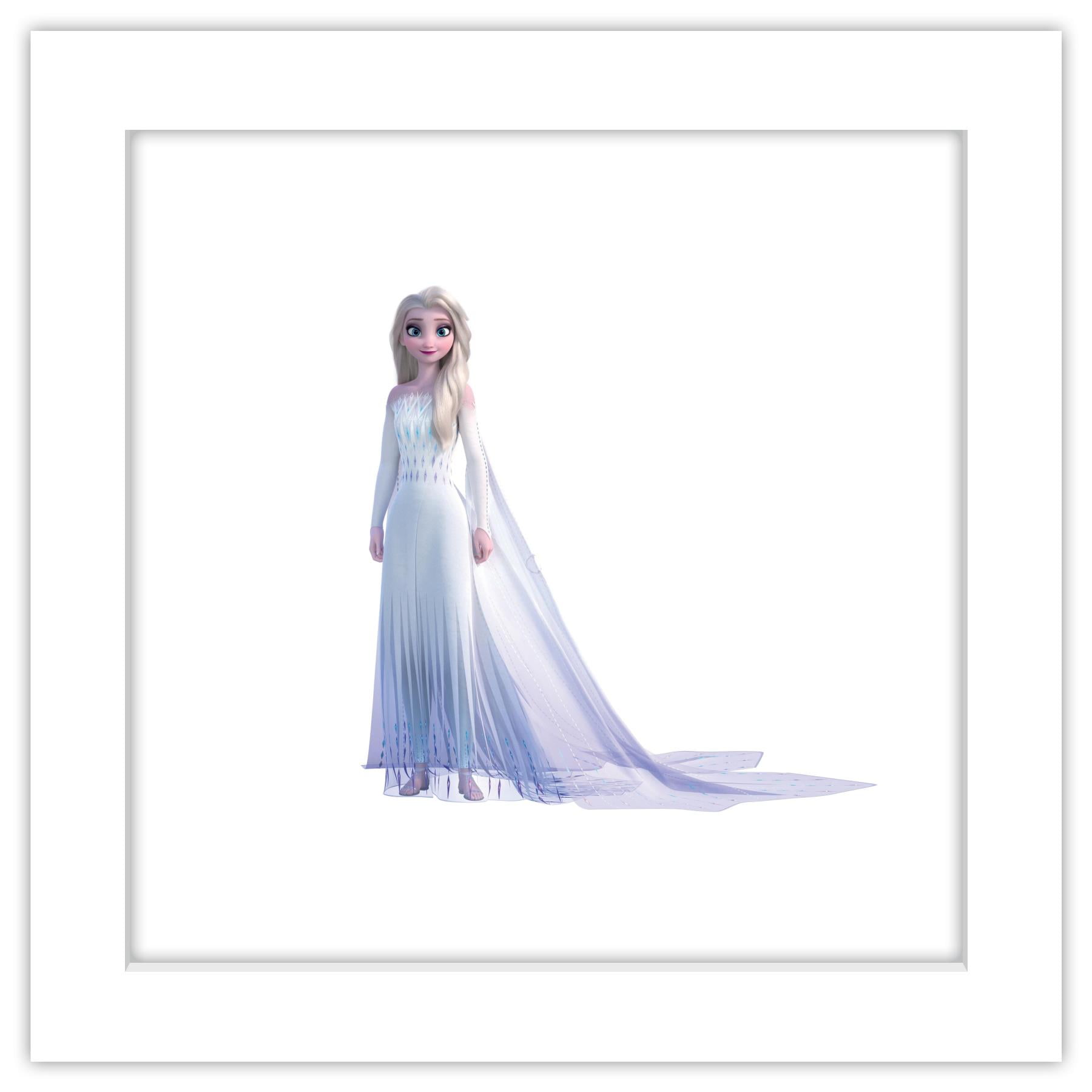 Gallery Pops Disney Frozen II - Elsa Fifth Spirit Dress Wall Art, White ...