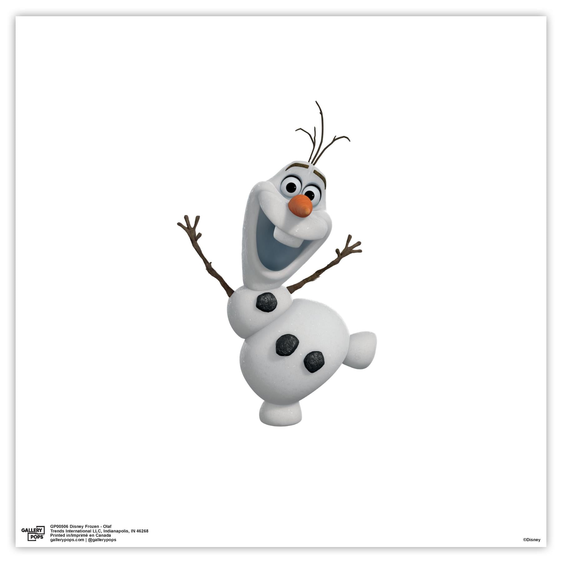 Gallery Pops Disney Frozen - Olaf Wall Art, Unframed Version, 12" x 12 ...