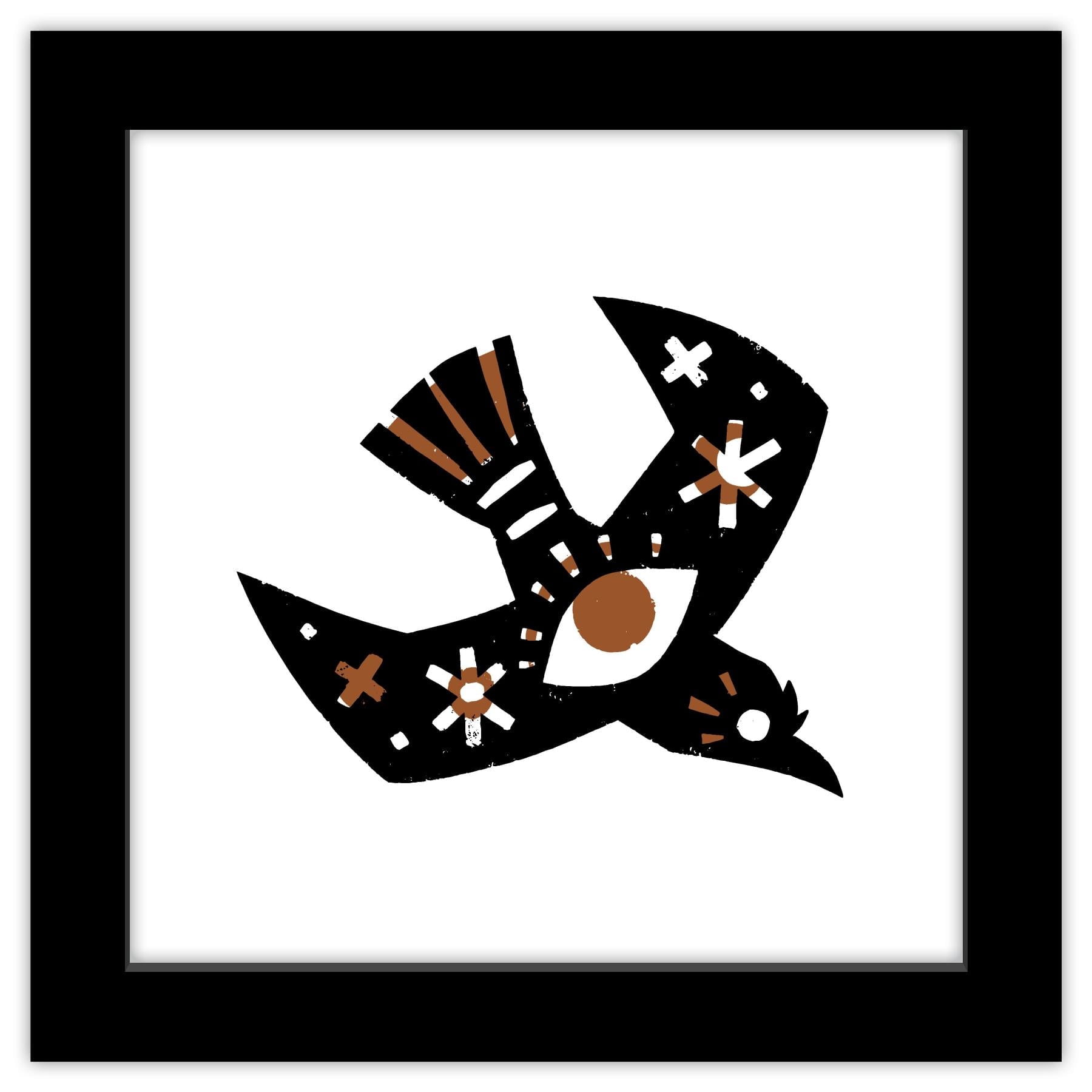 Gallery Pops Disney Hocus Pocus 2 - Crow Wall Art, Black Framed Version ...