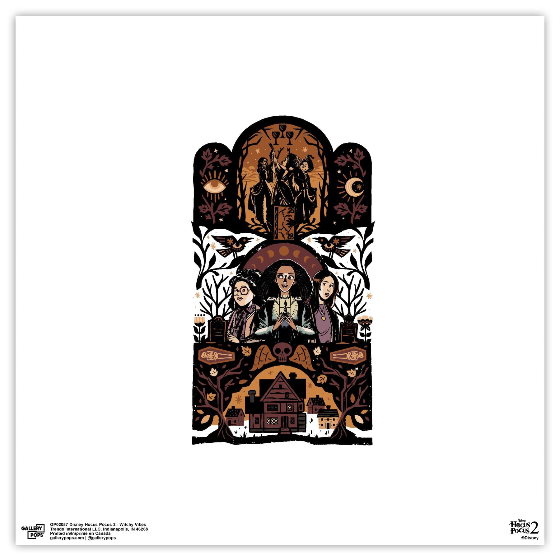 Gallery Pops Disney Hocus Pocus 2 - Witchy Vibes Wall Art, Unframed ...