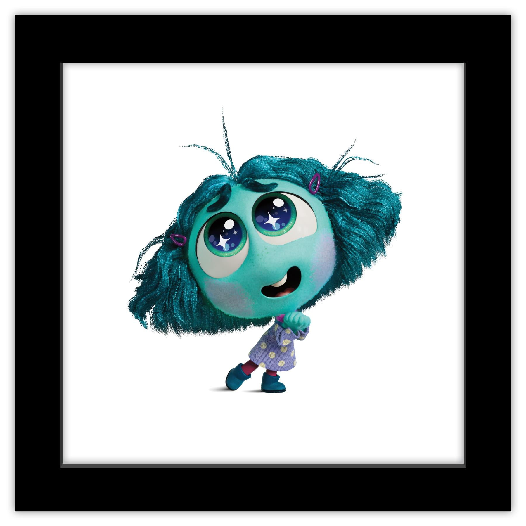 Gallery Pops Disney Inside Out 2 - Envy Character Wall Art, Black ...
