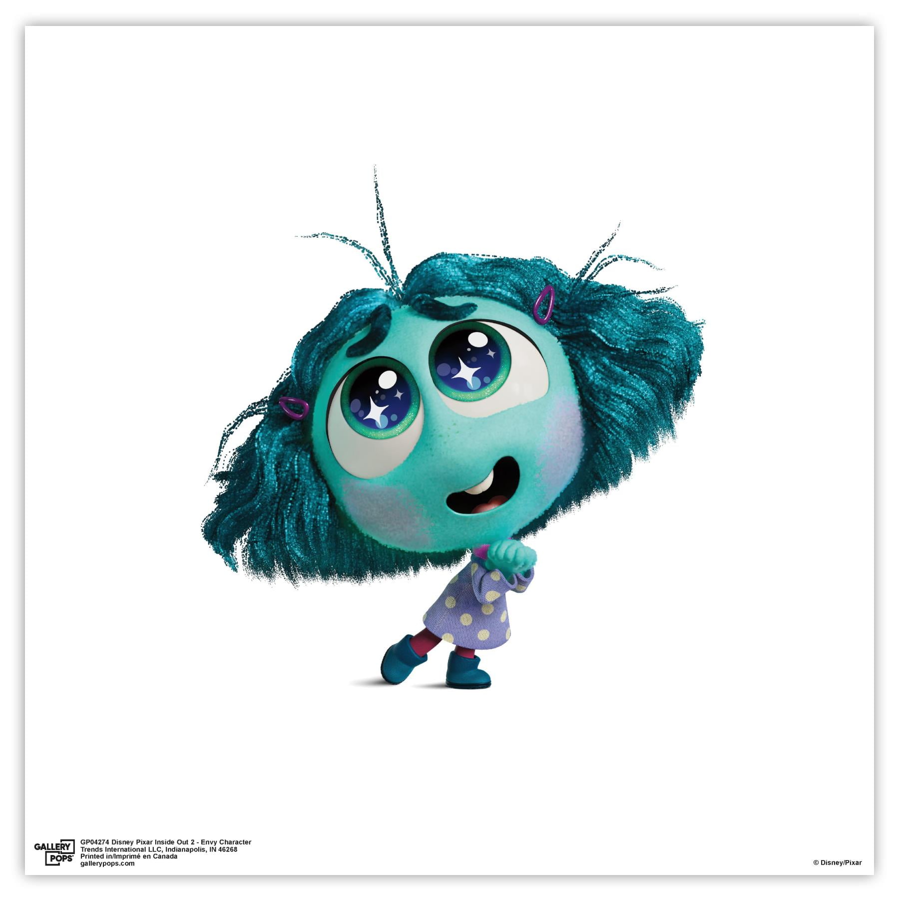 Gallery Pops Disney Inside Out 2 - Envy Character Wall Art, Unframed ...